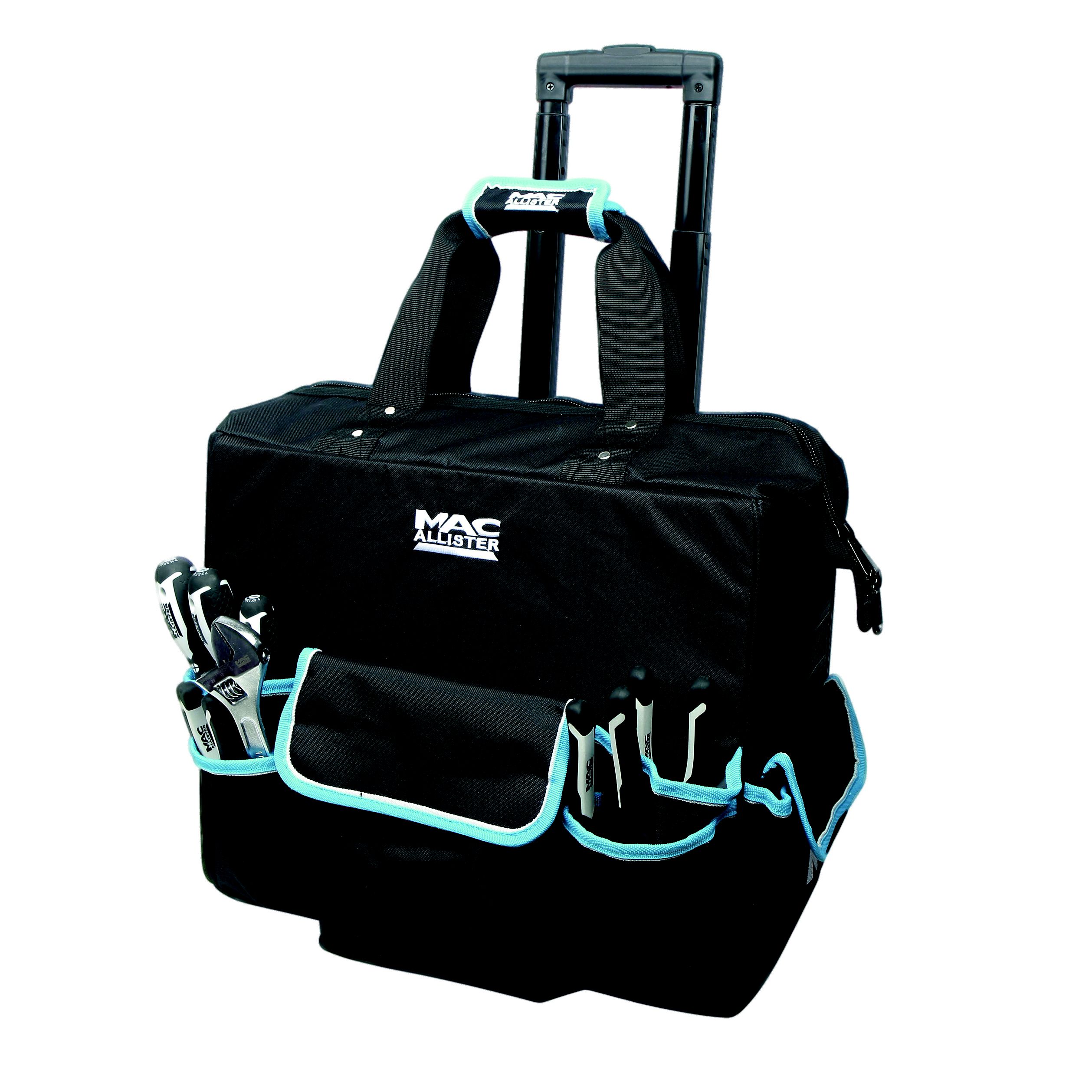Mac Allister Tool bag with wheels (L)460mm