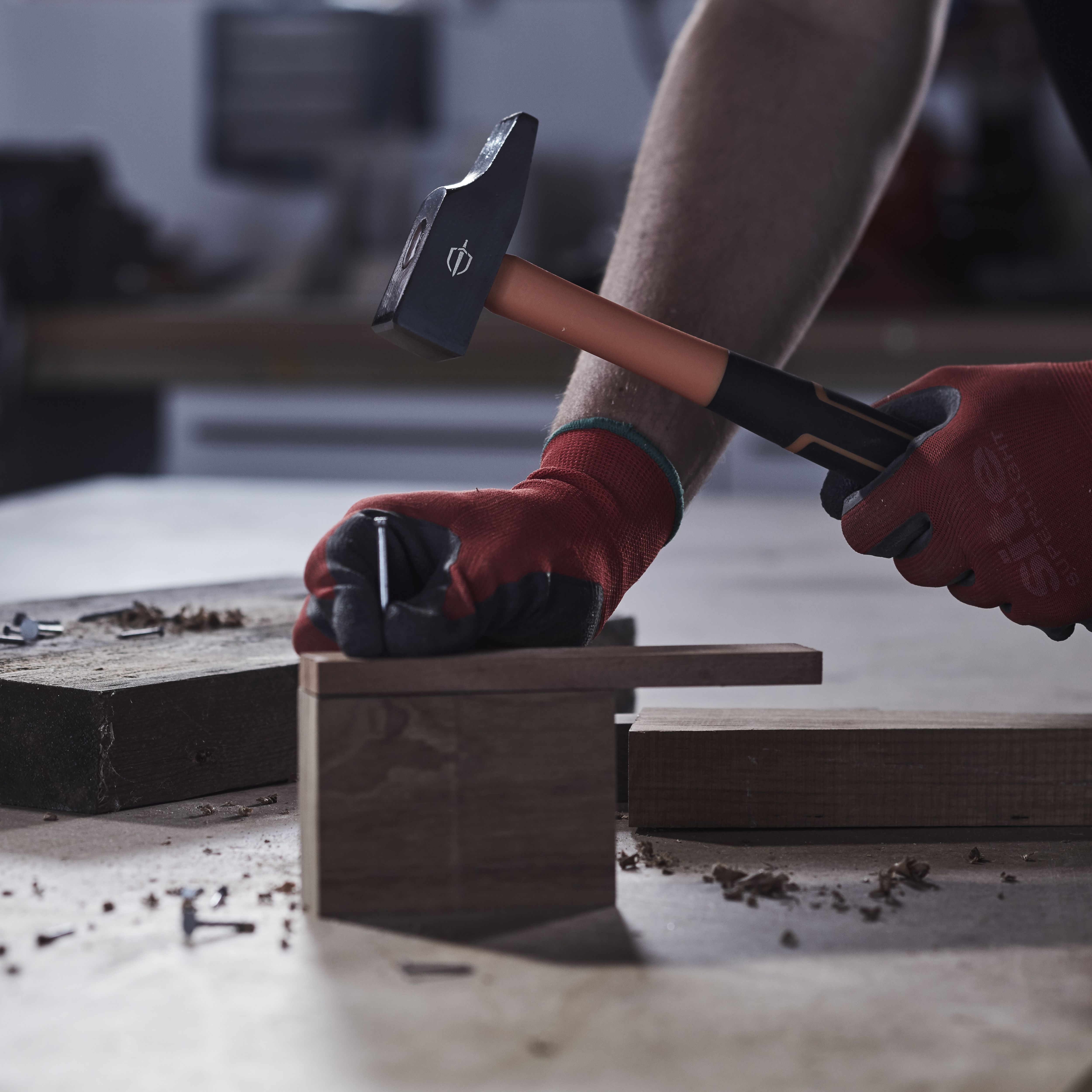 Magnusson 122 piece Black & orange Hand tool kit UOTK122