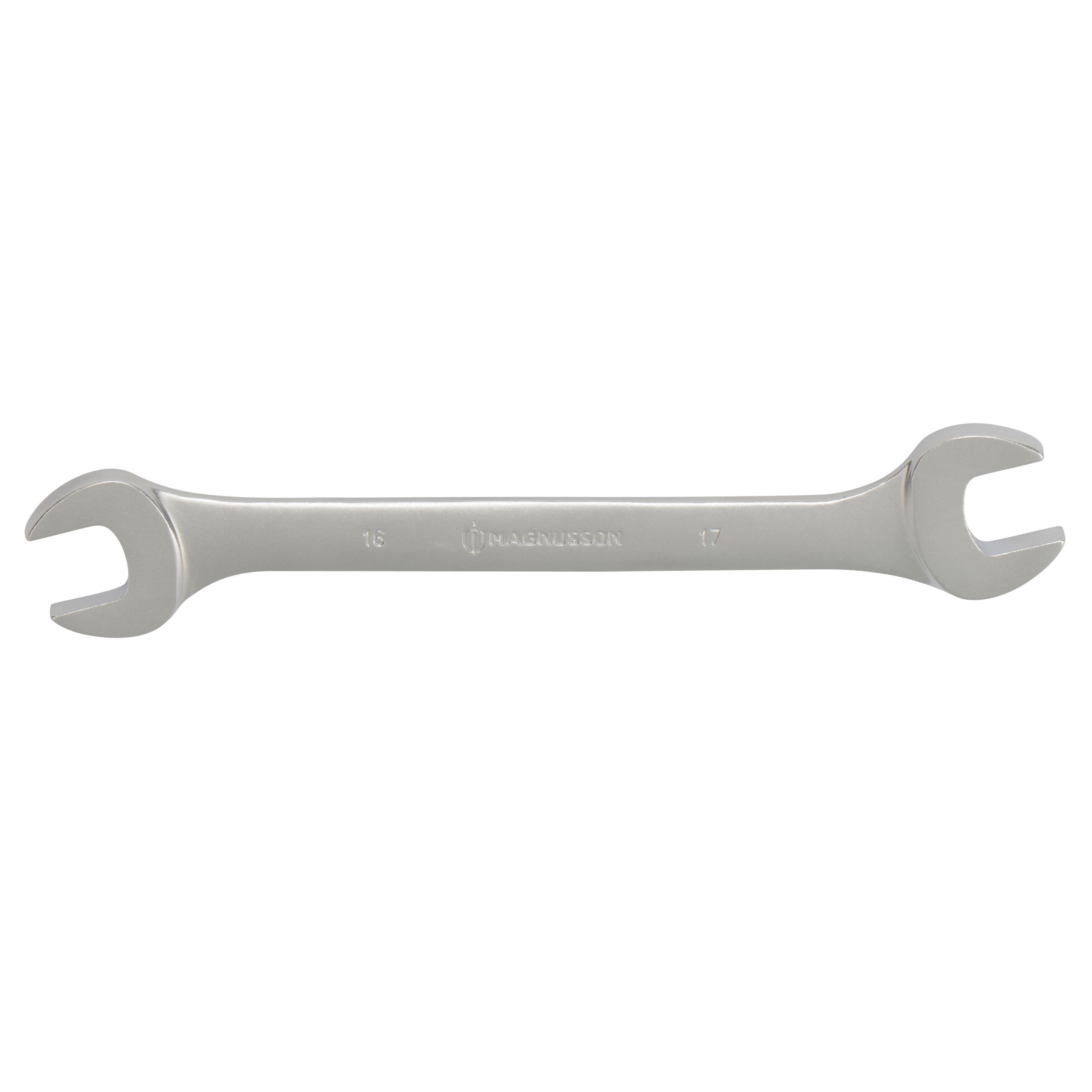 Magnusson 16/17mm Open-ended Open-end spanner | DIY at B&Q