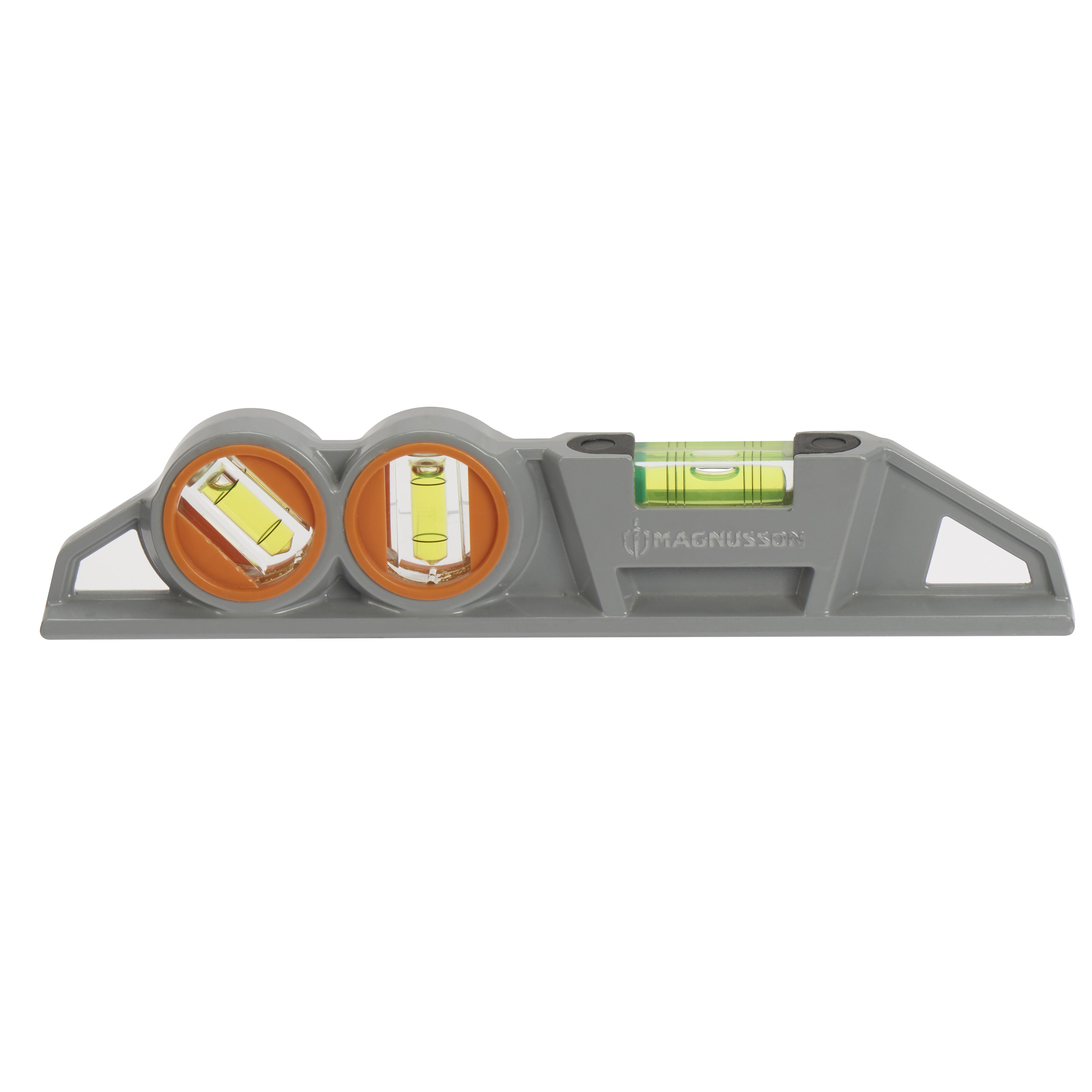 Magnusson 250mm Black & orange Aluminium Spirit level