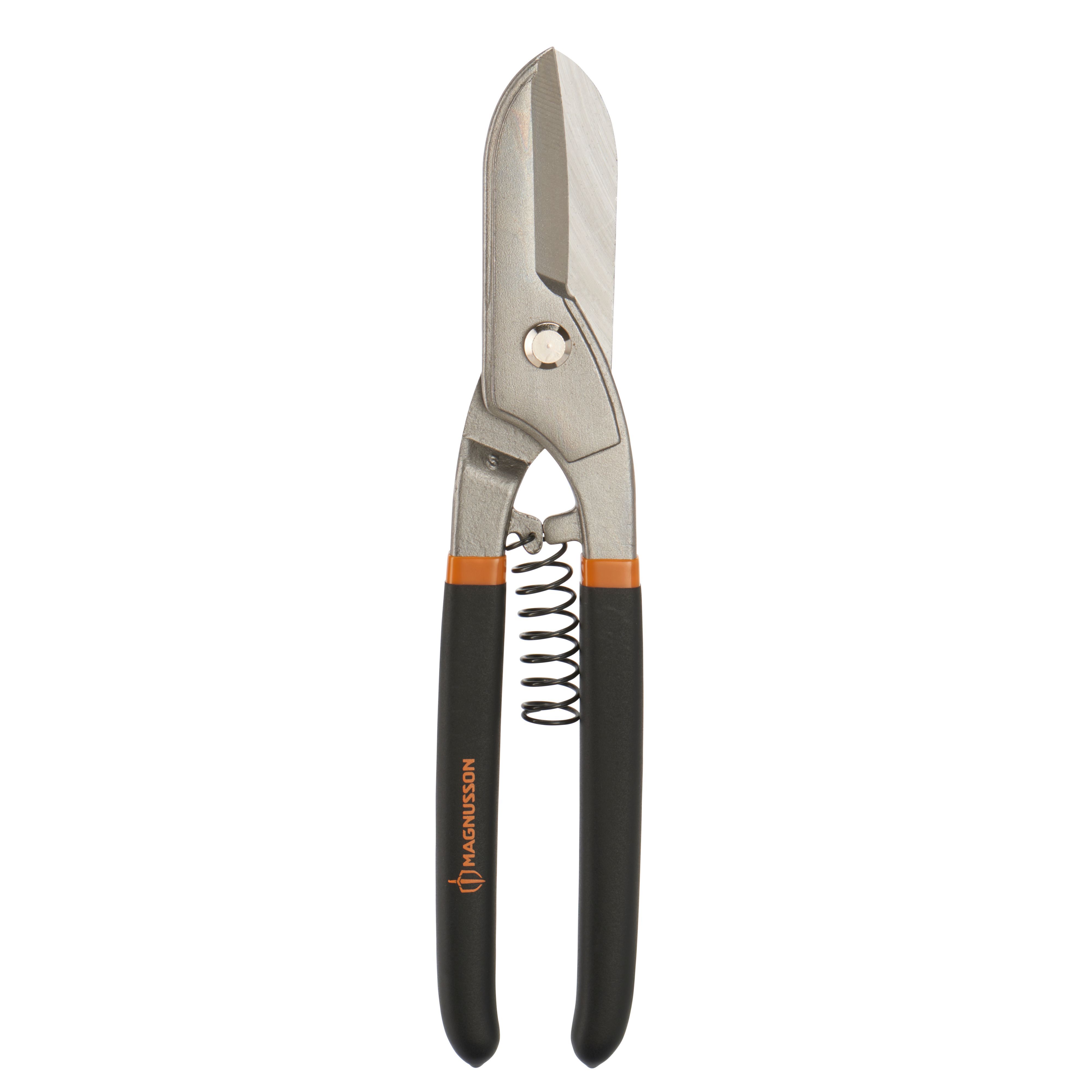 Magnusson 255mm Orange Over moulded Aviation snips