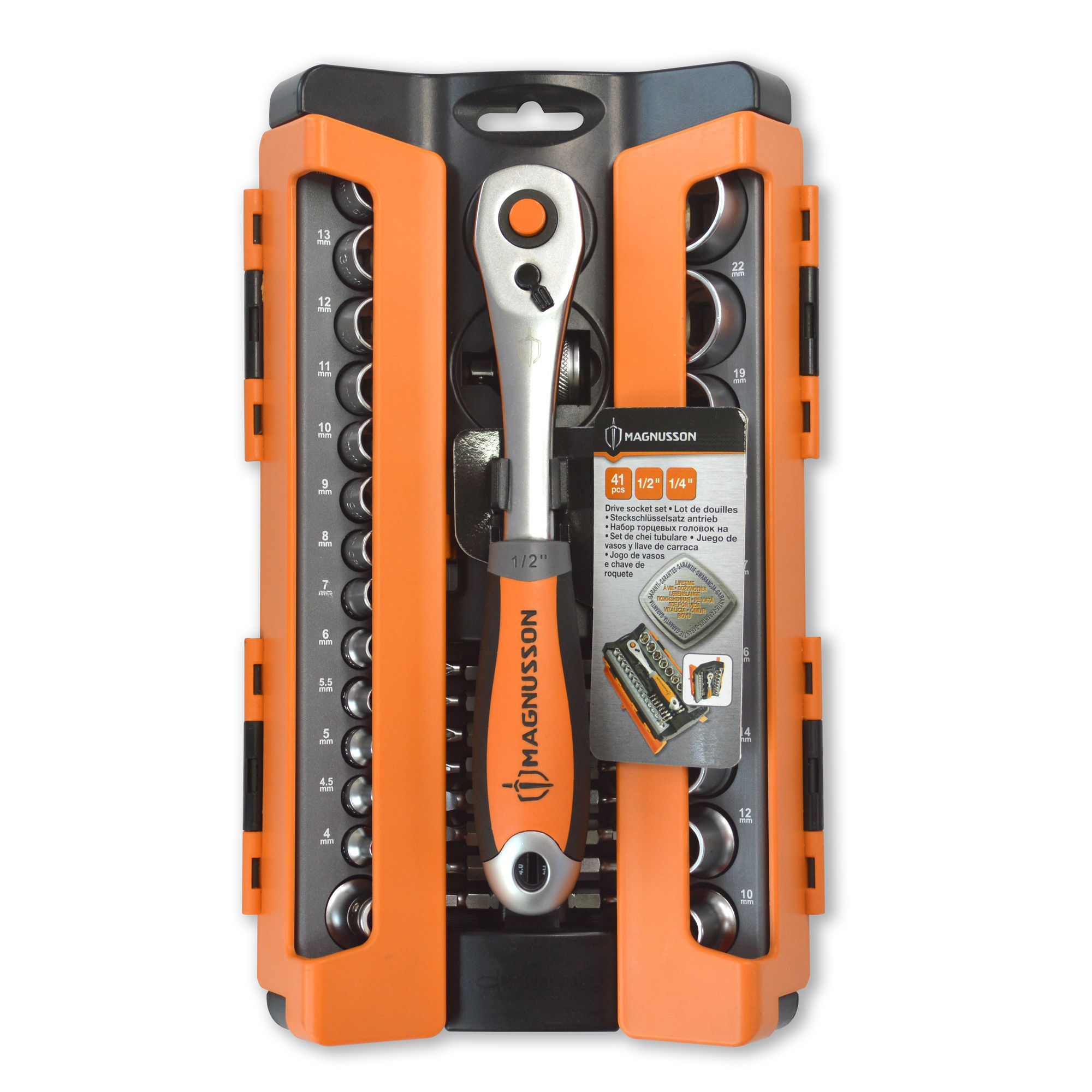 Magnusson 41 piece Socketry set | DIY at B&Q