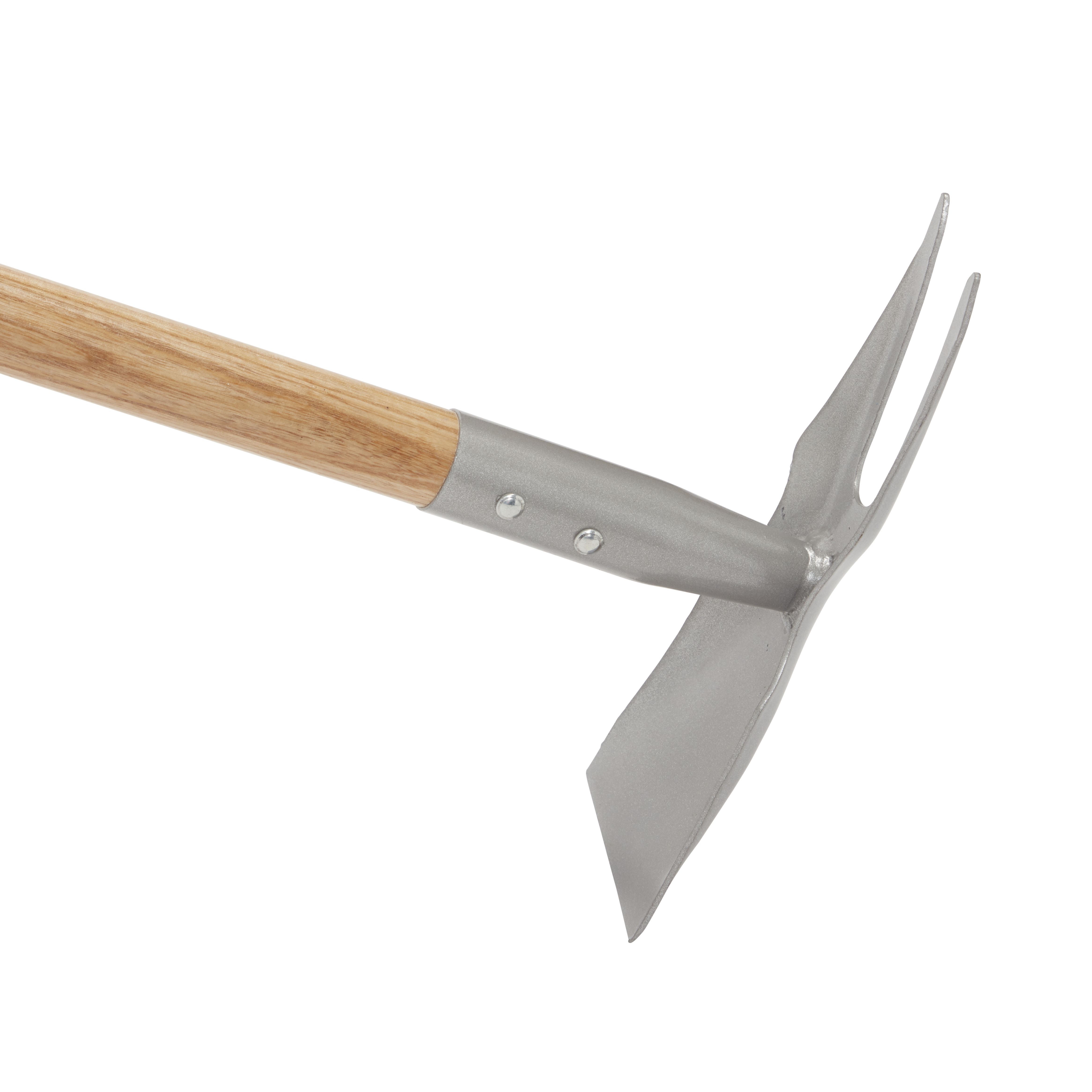 Magnusson Carbon steel rubber wood Double Hoe cultivator