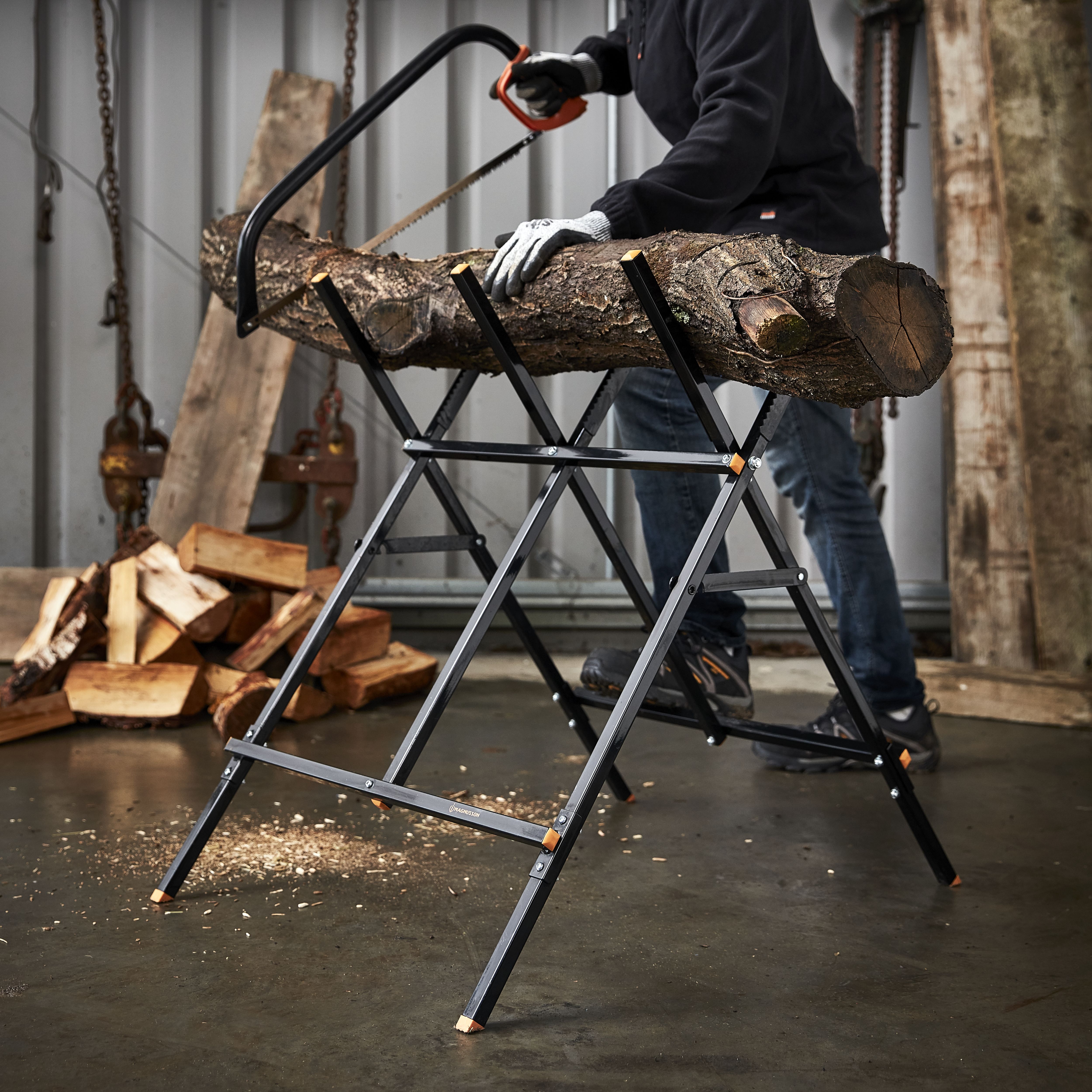 Magnusson Foldable Log saw horse