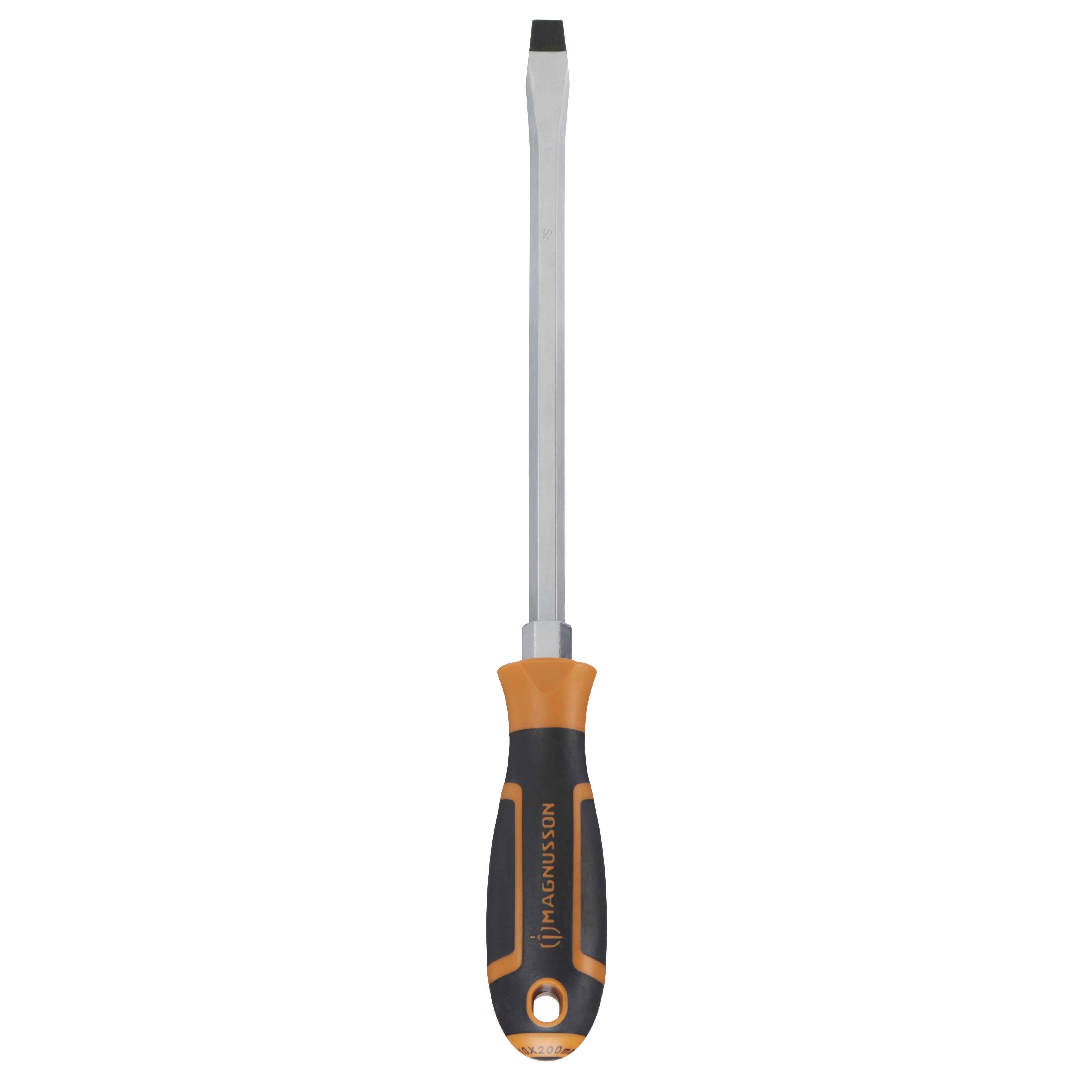 Magnusson Standard Flat head Screwdriver SL-10.0mm x 200mm at B&Q