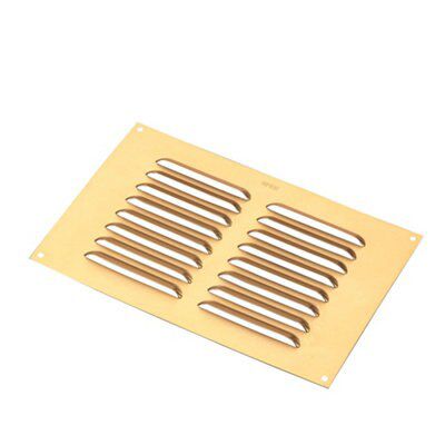 Manrose Gold effect Louvre vent V1840G, (H)152mm (W)229mm | DIY at B&Q