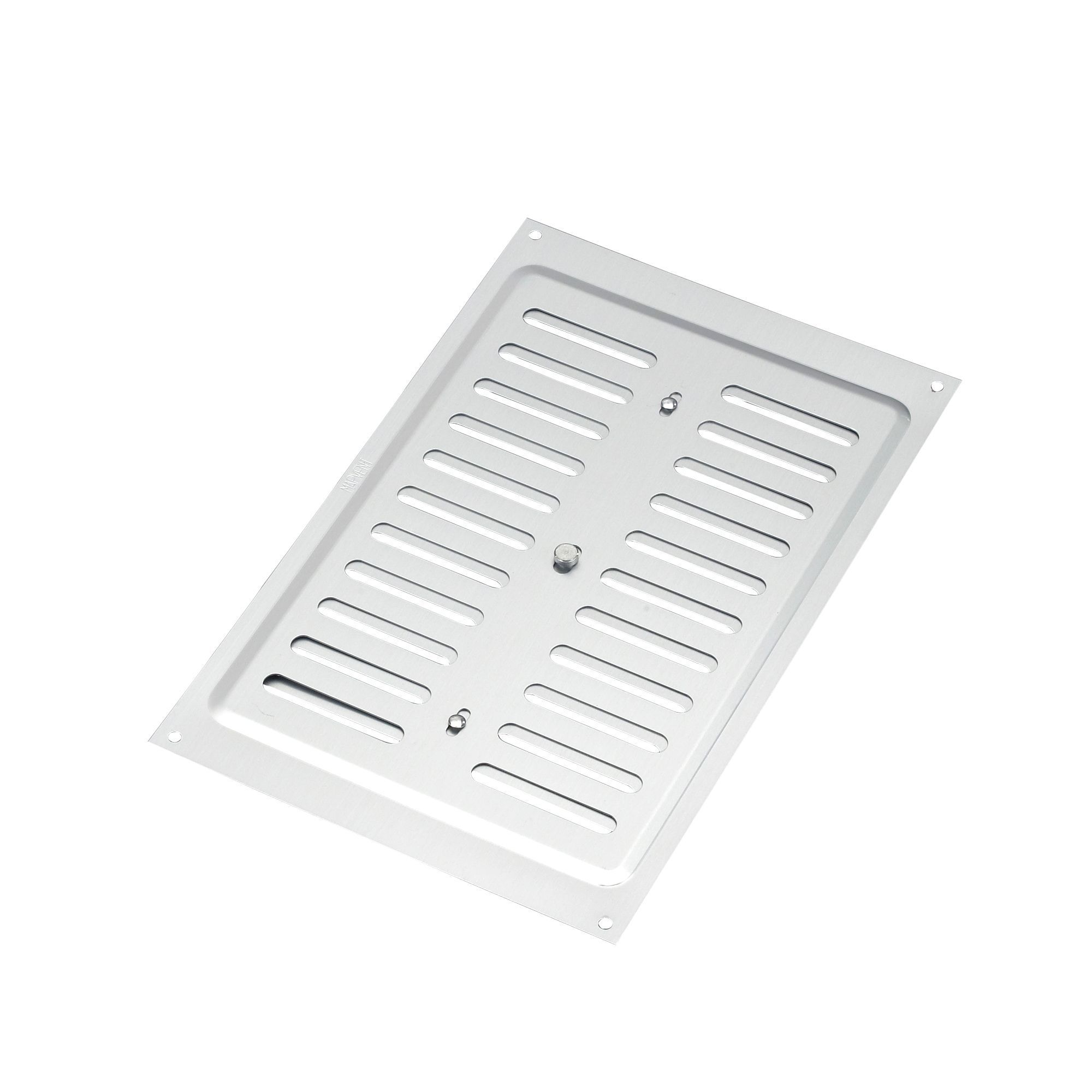 Manrose Silver effect Rectangular Adjustable vent V1810S, (H)152mm (W)229mm