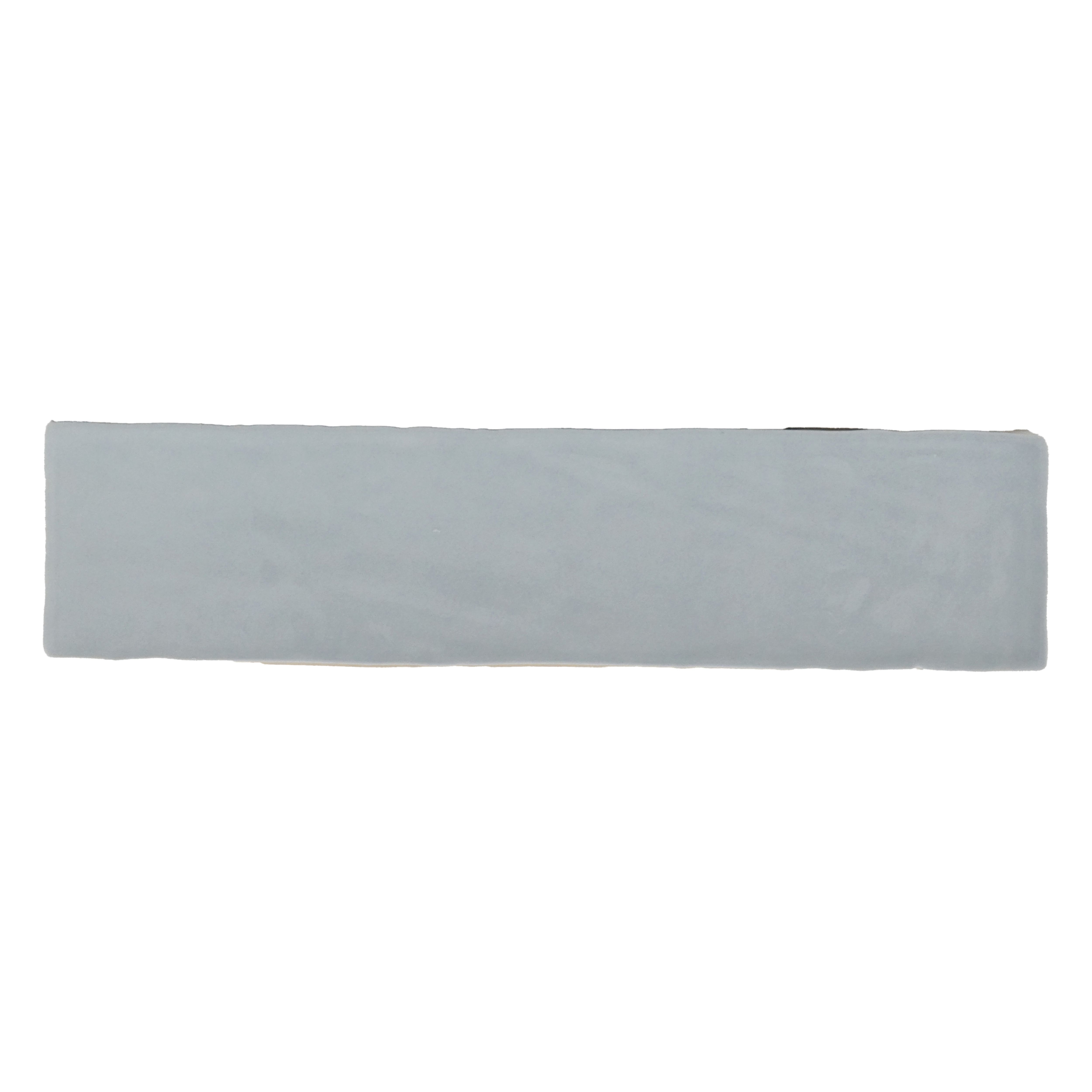 Maremar Misty Blue Gloss Ceramic Indoor Wall tile, Pack of 1, (L)130mm ...