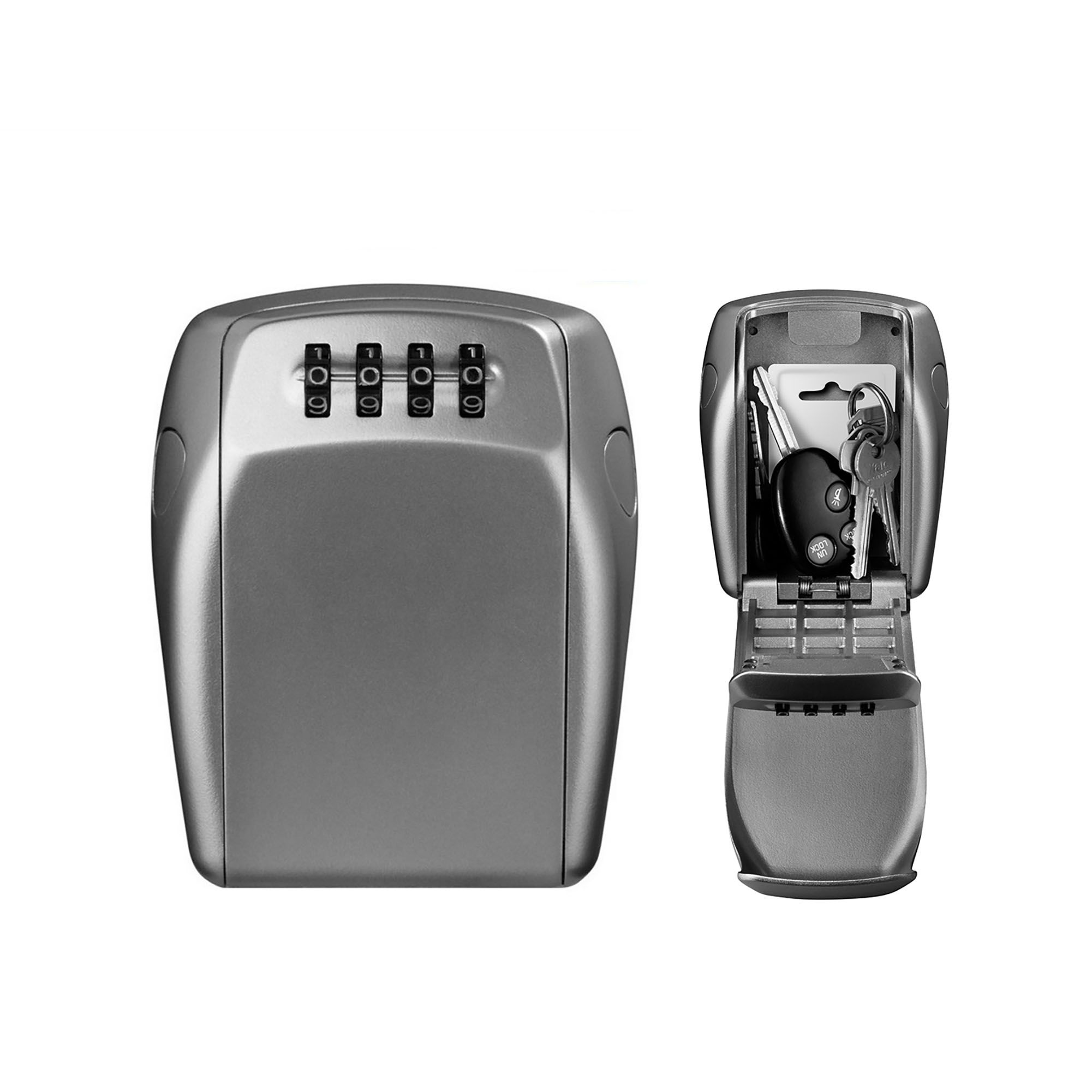 Master Lock Reinforced security 4 digit Wall-mounted External ...