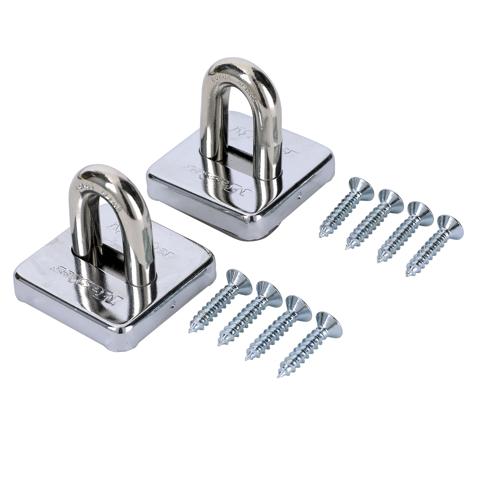 Master Lock Steel Ground & wall anchor (W)53mm, Pack of 2 at B&Q