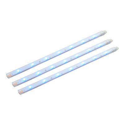 Masterlite Mains-powered Blue LED Strip light kit IP20 (L)0.25m, Pack ...