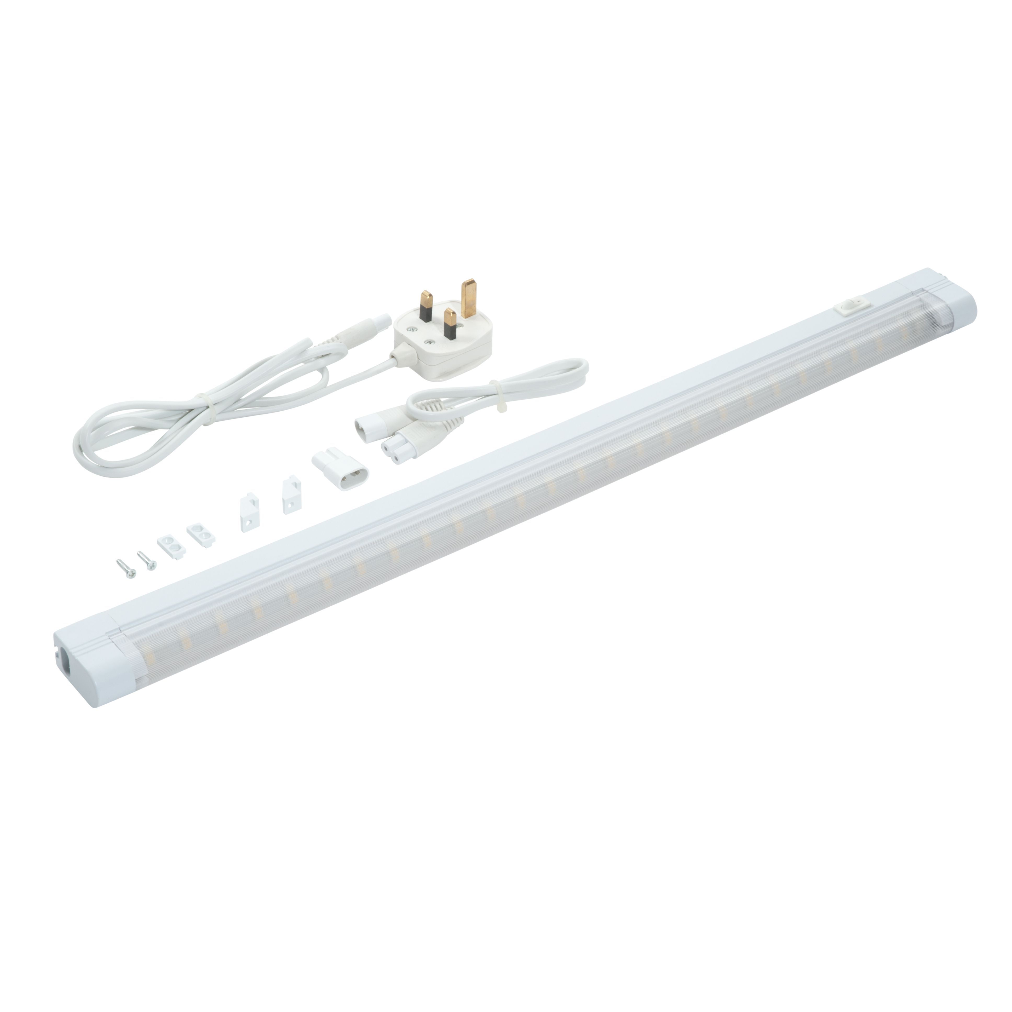Masterlite White Mains-powered LED Cabinet light IP20 | DIY at B&Q