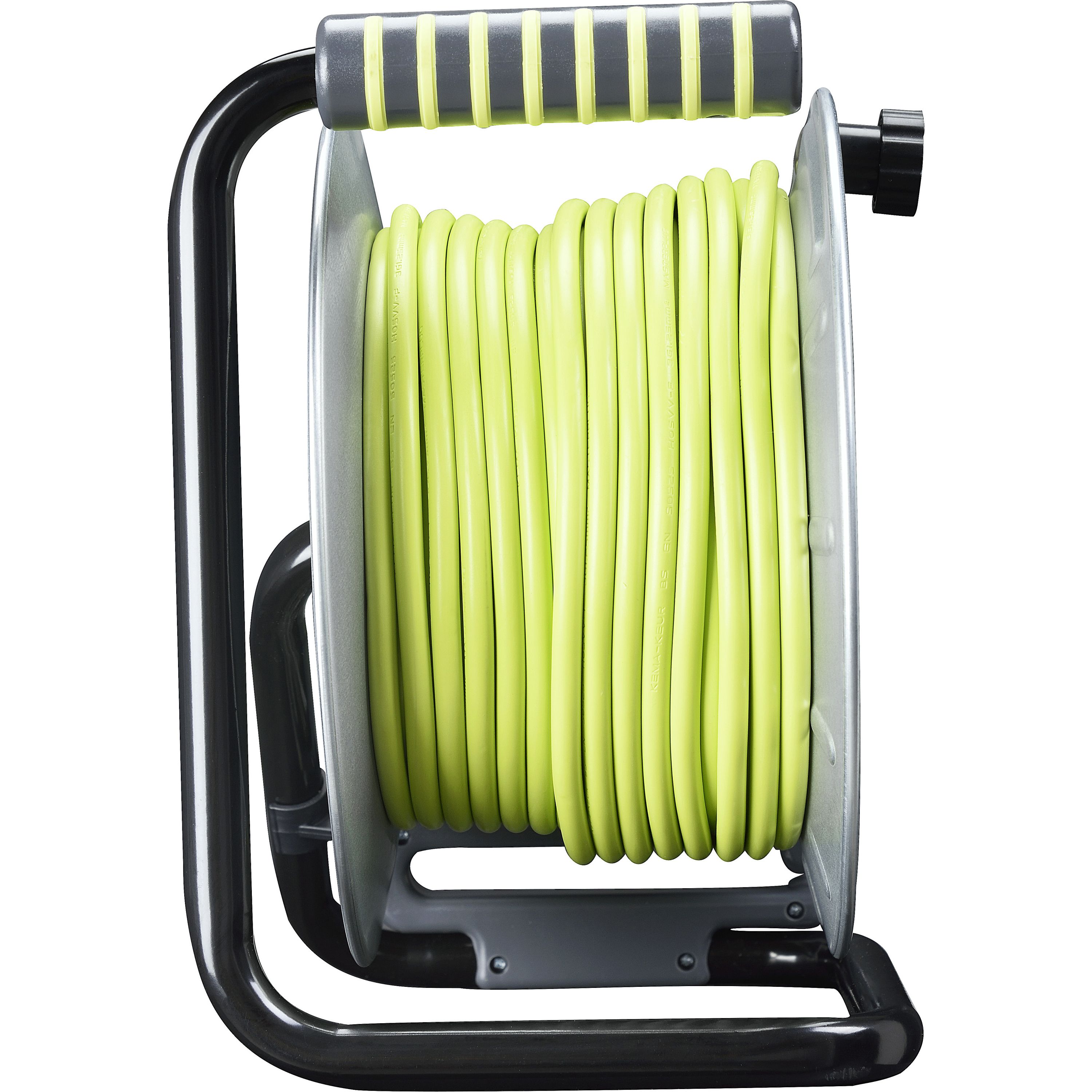 Masterplug 4 socket Indoor & outdoor Cable reel, 25m