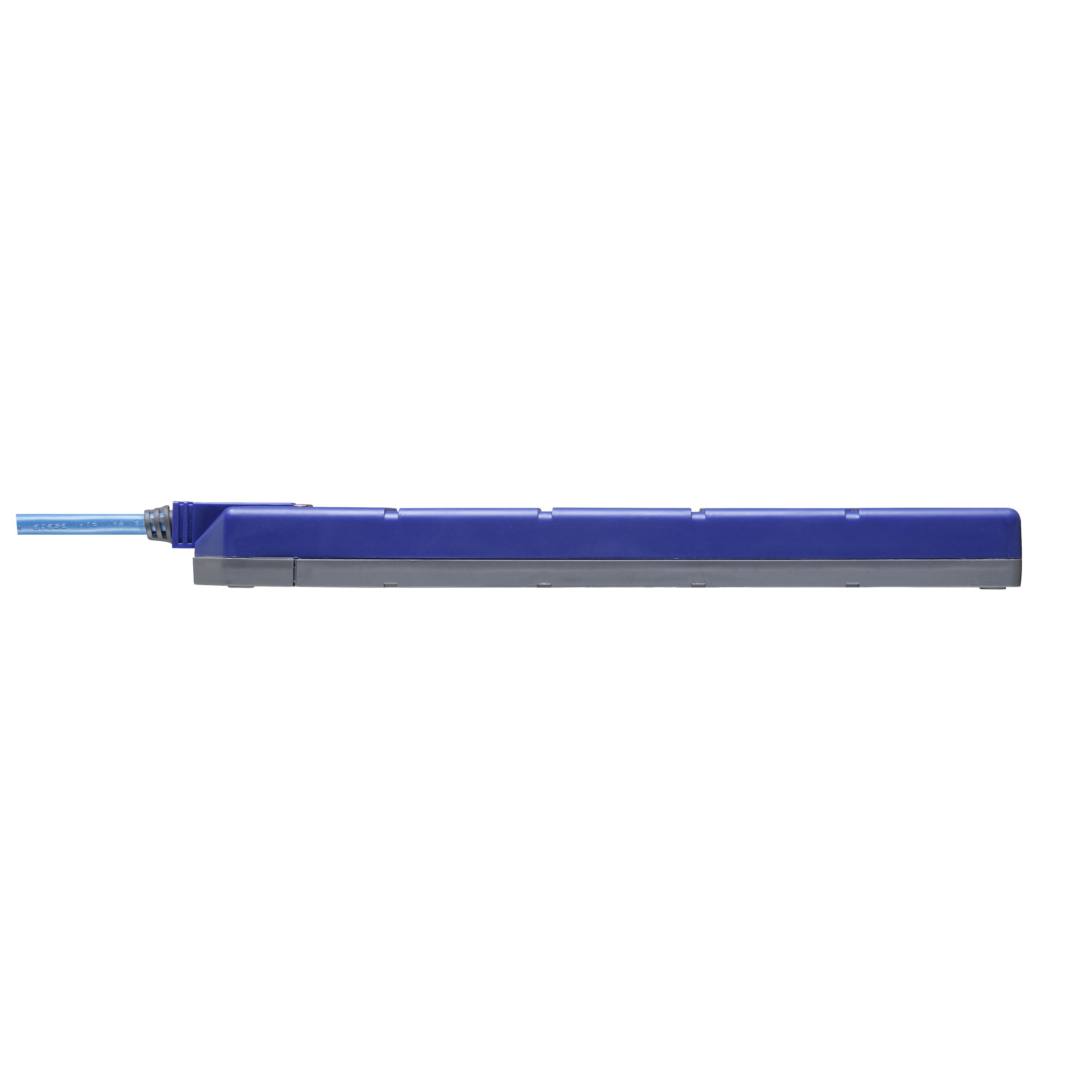 Masterplug EXS13410/WP-MS 4 socket 13A Blue Extension lead, 10m