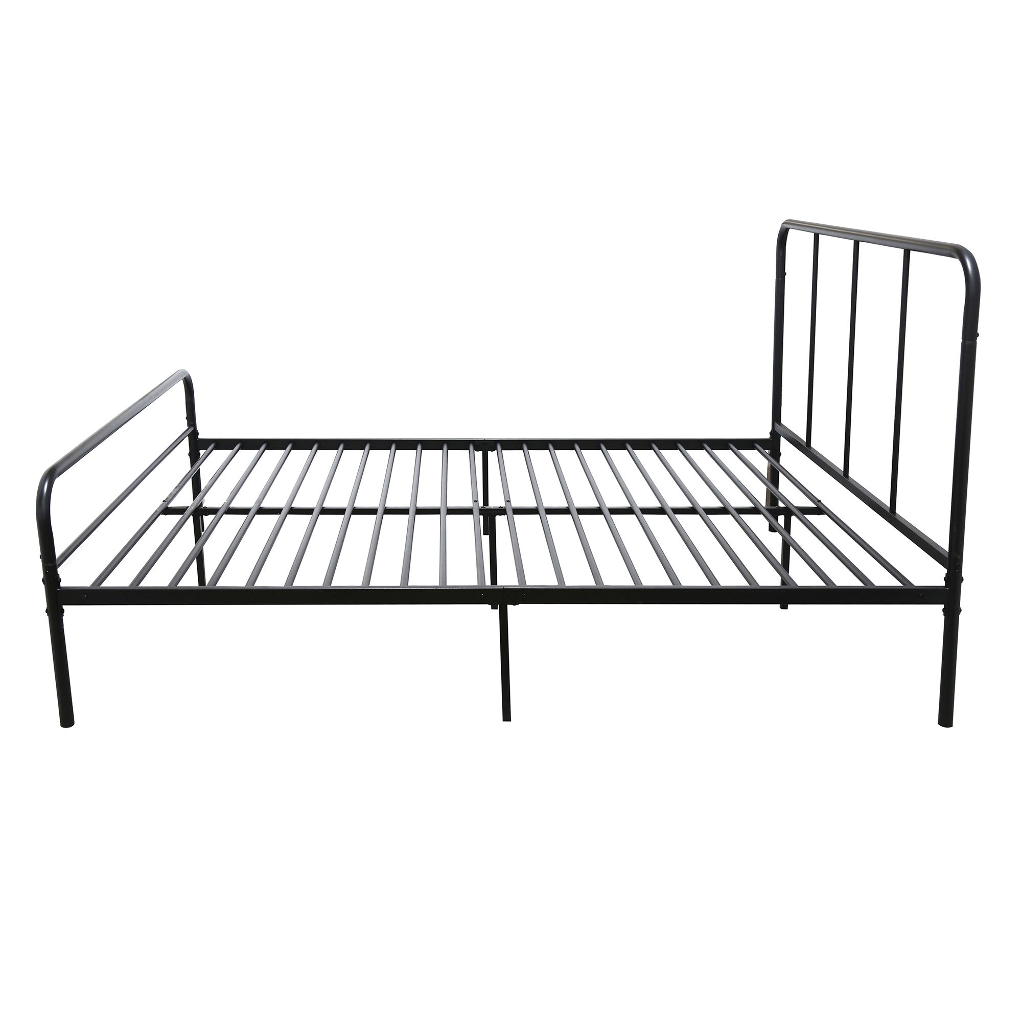 Matt black Metal 5ft King Bed frame