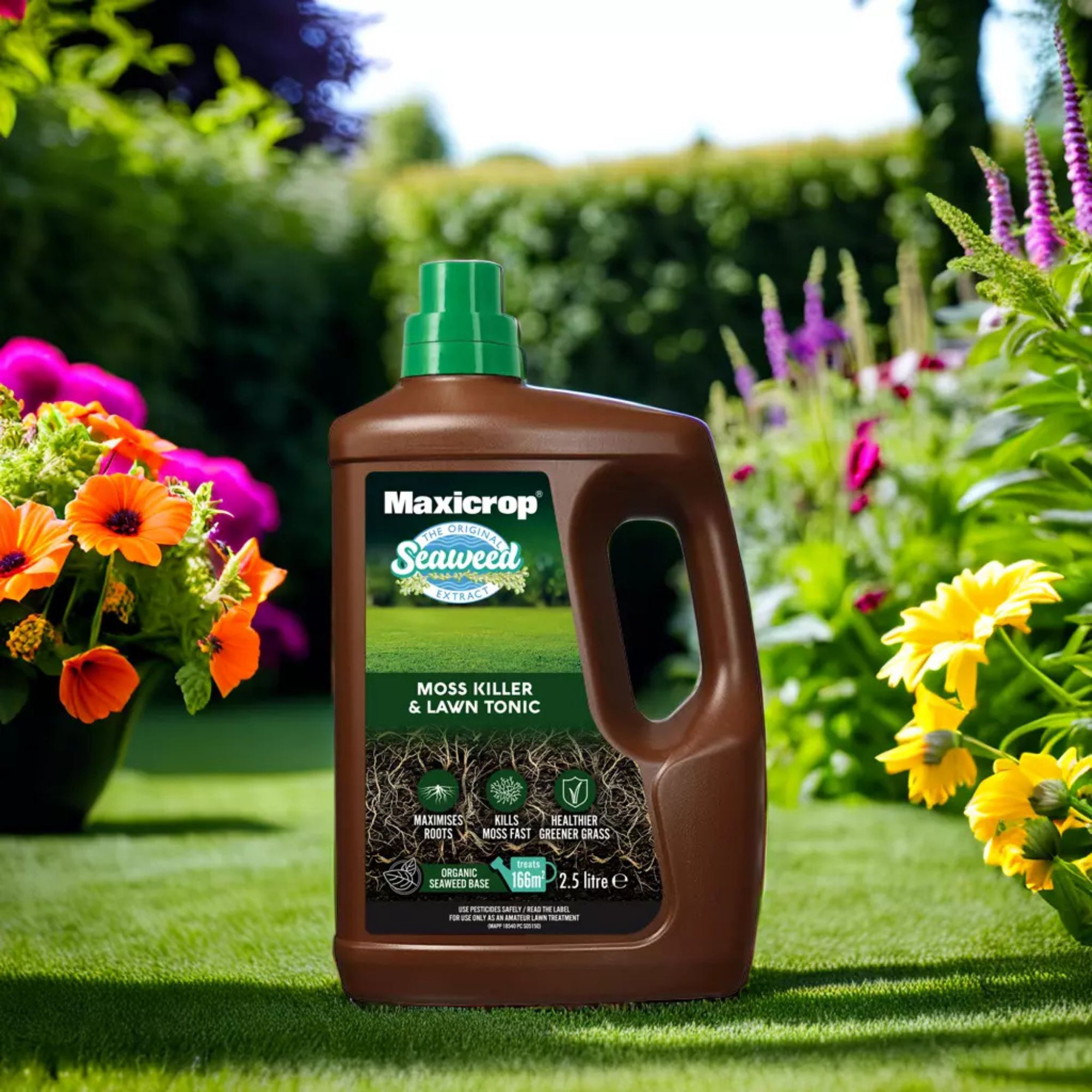 Maxicrop Concentrated Moss killer & Lawn Tonic 2.5L Liquid