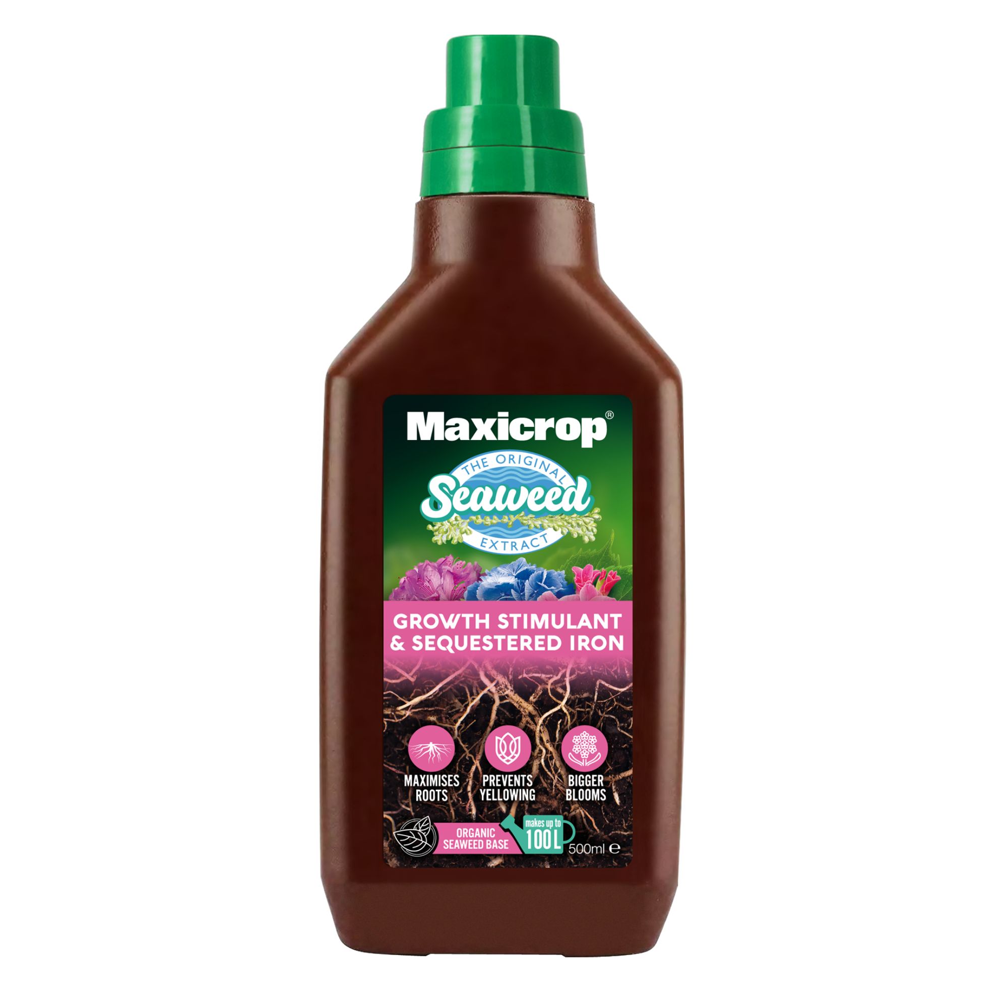Maxicrop Liquid Growth stimulant & sequestered iron, 500ml