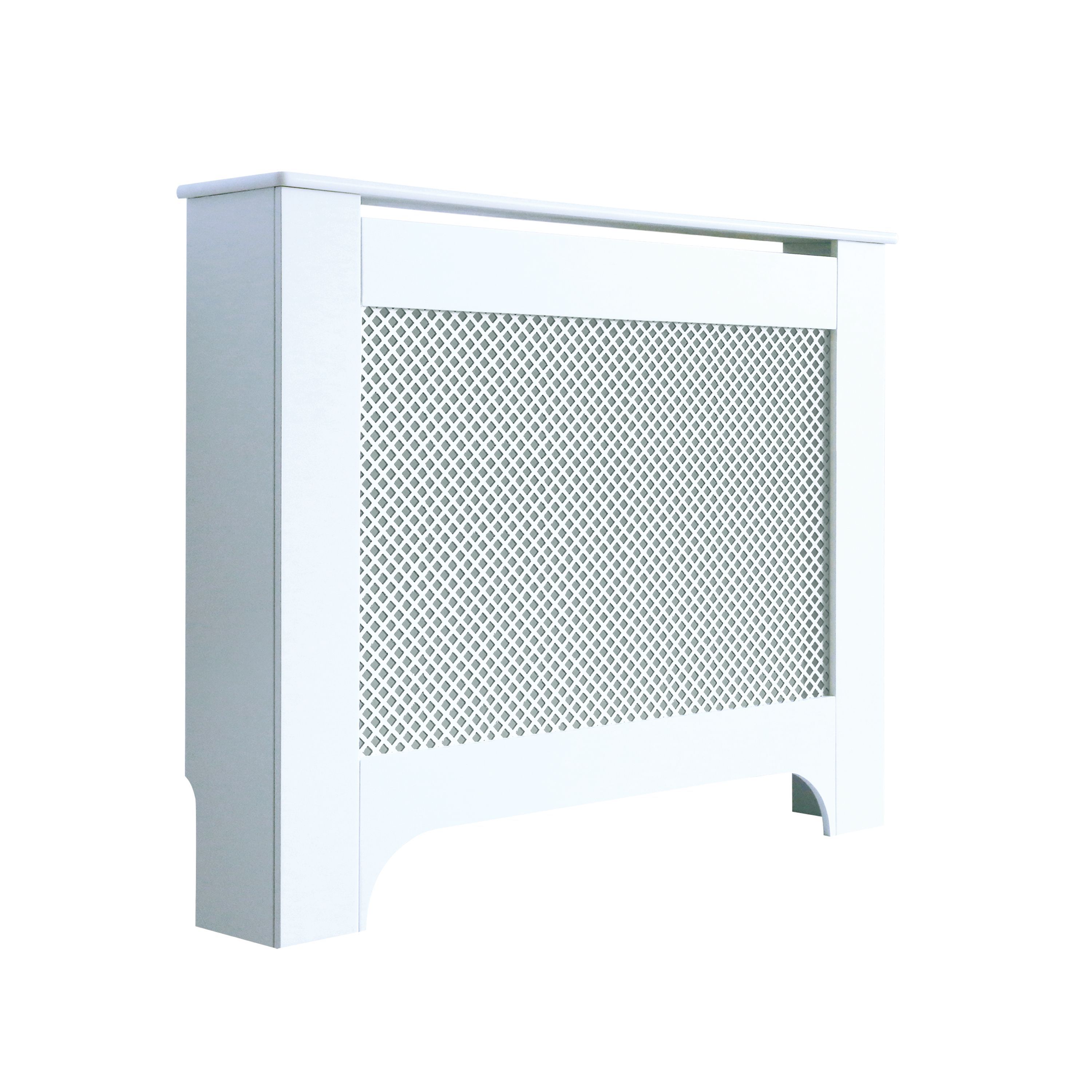 Mayfair Medium White Radiator cover 815mm(H) 1115mm(W) 190mm(D)