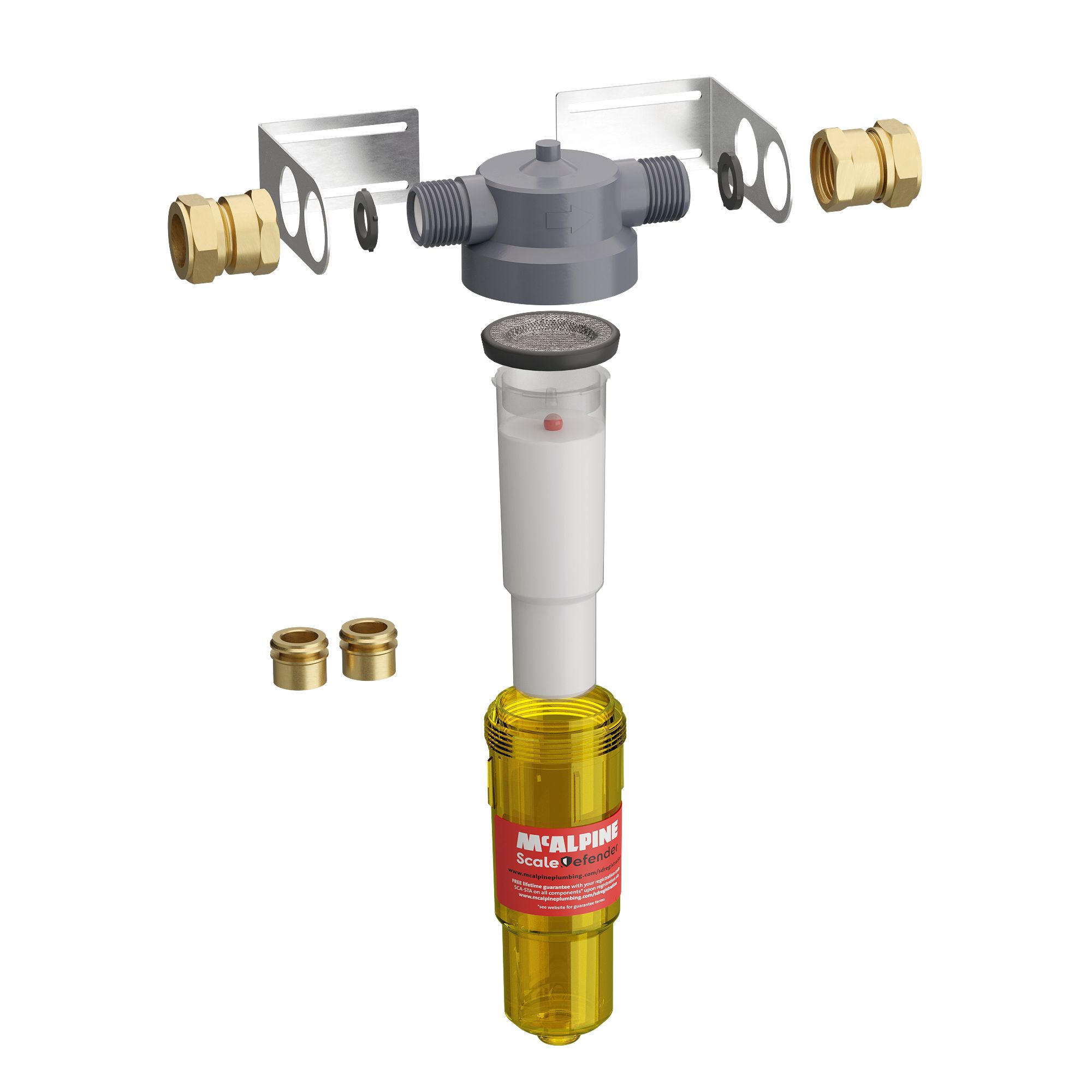 McAlpine Scale Defender British standard pipe (BSP) Polyphosphate ...