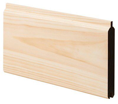 MDF Cladding (W)94mm (T)14.5mm, Pack