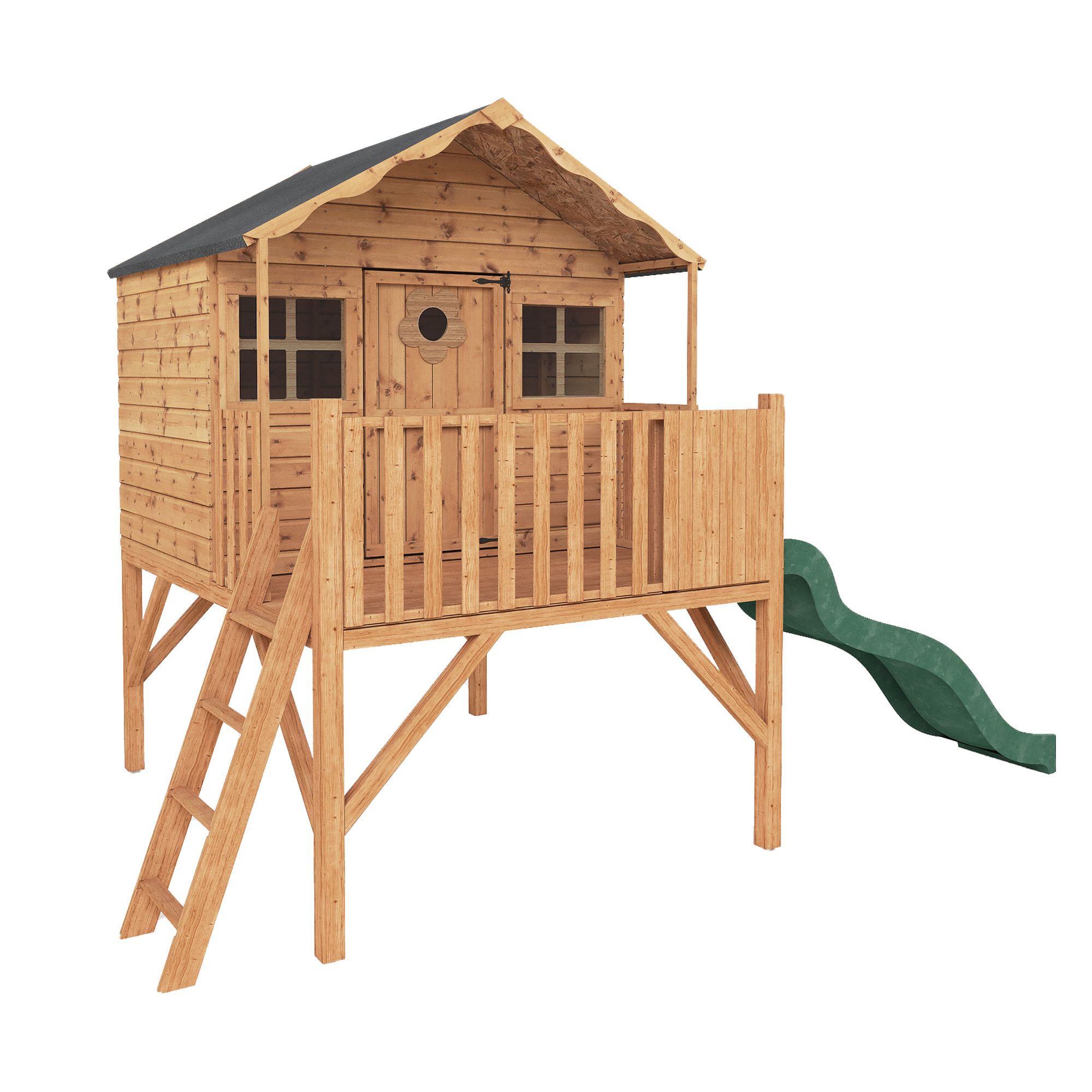 Mercia Playhouse with slide