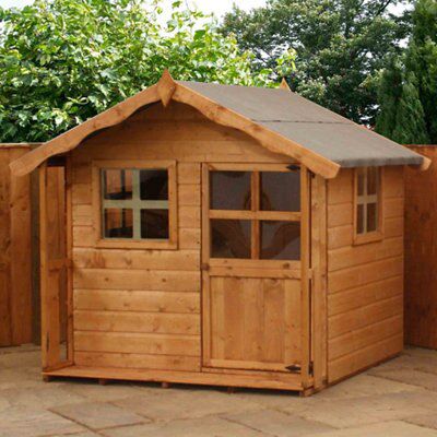 Mercia Poppy European softwood Brown Playhouse