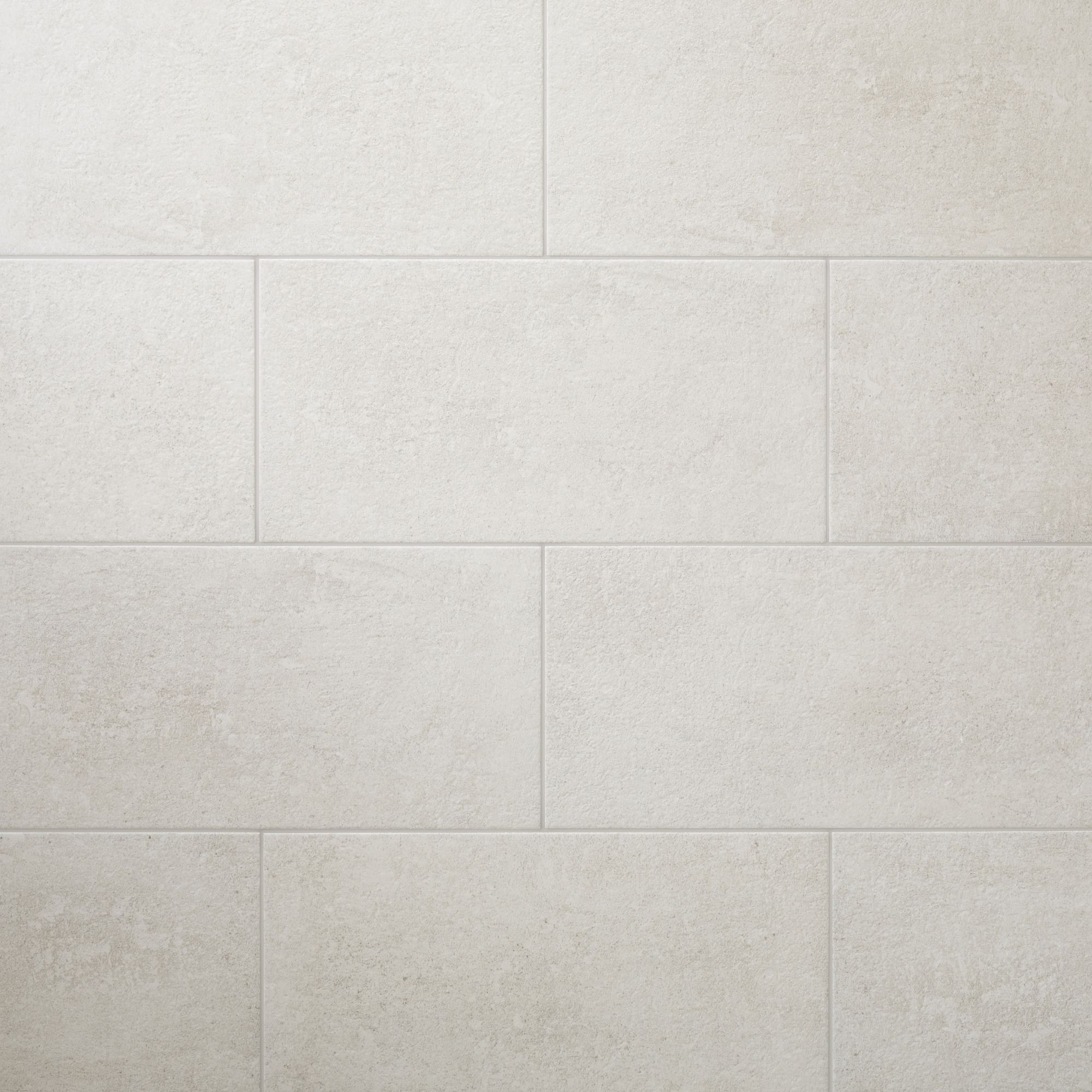 Metal ID Light grey Matt Flat Concrete effect Porcelain Wall & floor ...