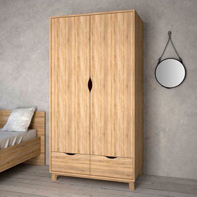 Metcalfe Oak effect Bedroom furniture set