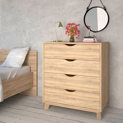 Metcalfe Oak effect Bedroom furniture set