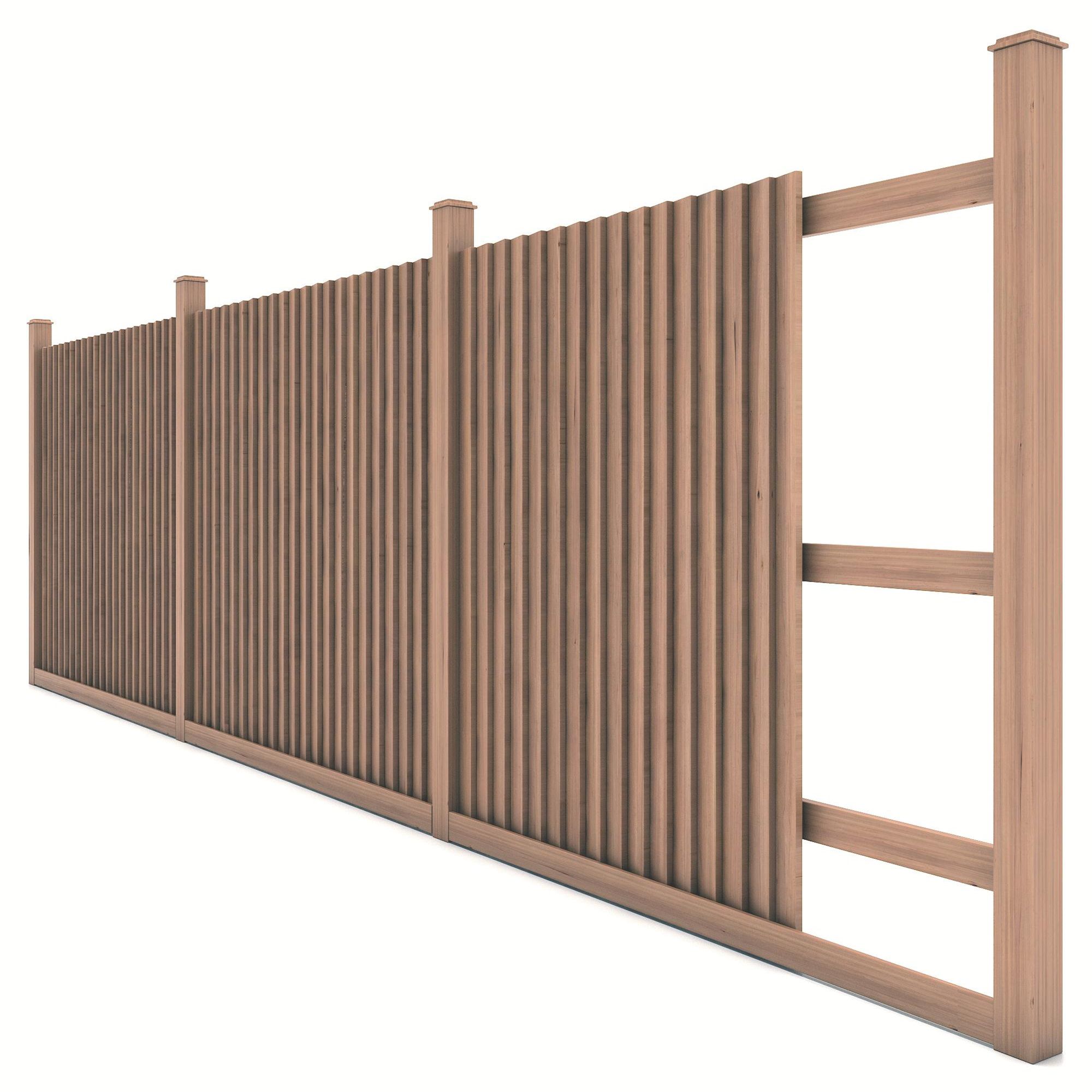 Metsä Wood Pressure treated Timber Feather edge Fence board (L)1.8m (W ...