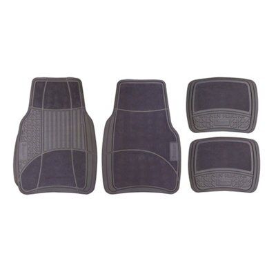 Michelin Grey Vehicle mat, Set of 4 | DIY at B&Q