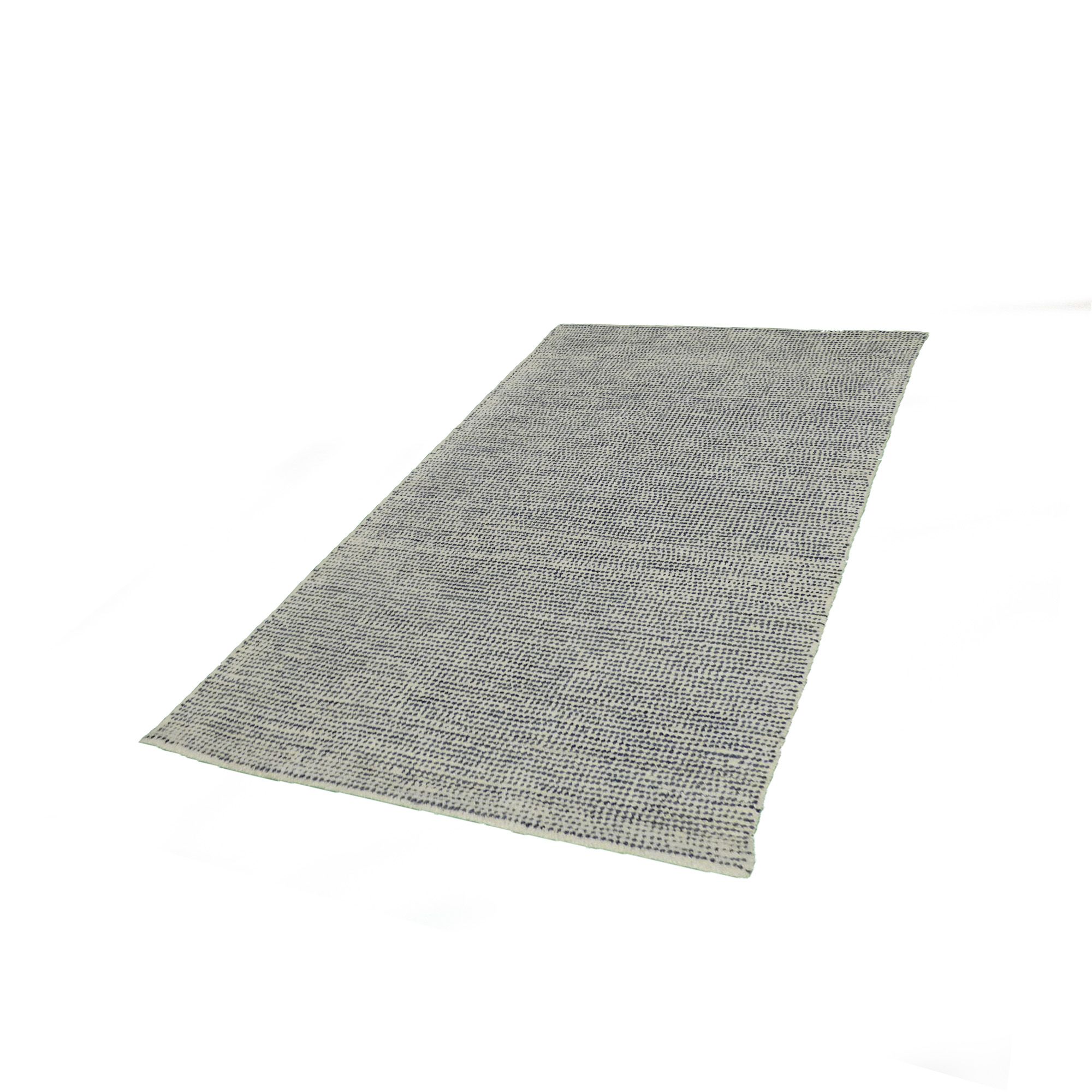 Milano Blue Striped Large Rug, (L)230cm x (W)160cm