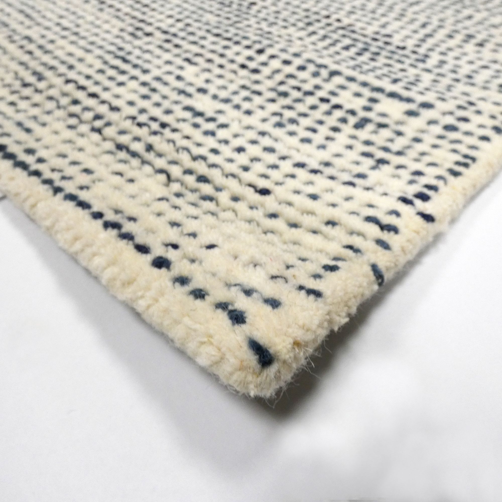 Milano Blue Striped Large Rug, (L)230cm x (W)160cm