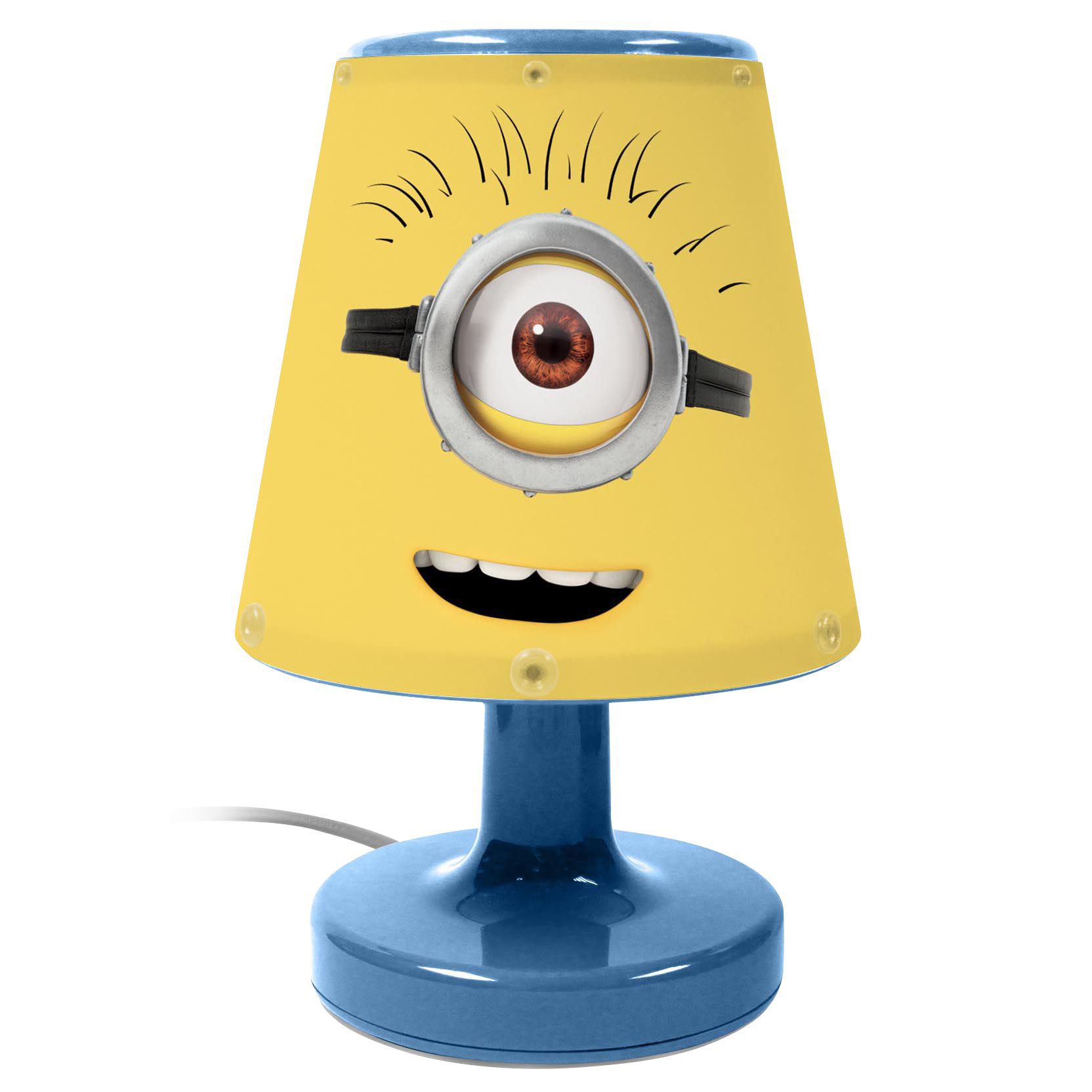 Minions Matt Yellow LED Table lamp | DIY at B&Q