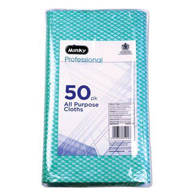 MINKY PROFESS ALL PURPOSE CLOTH GRN50PK