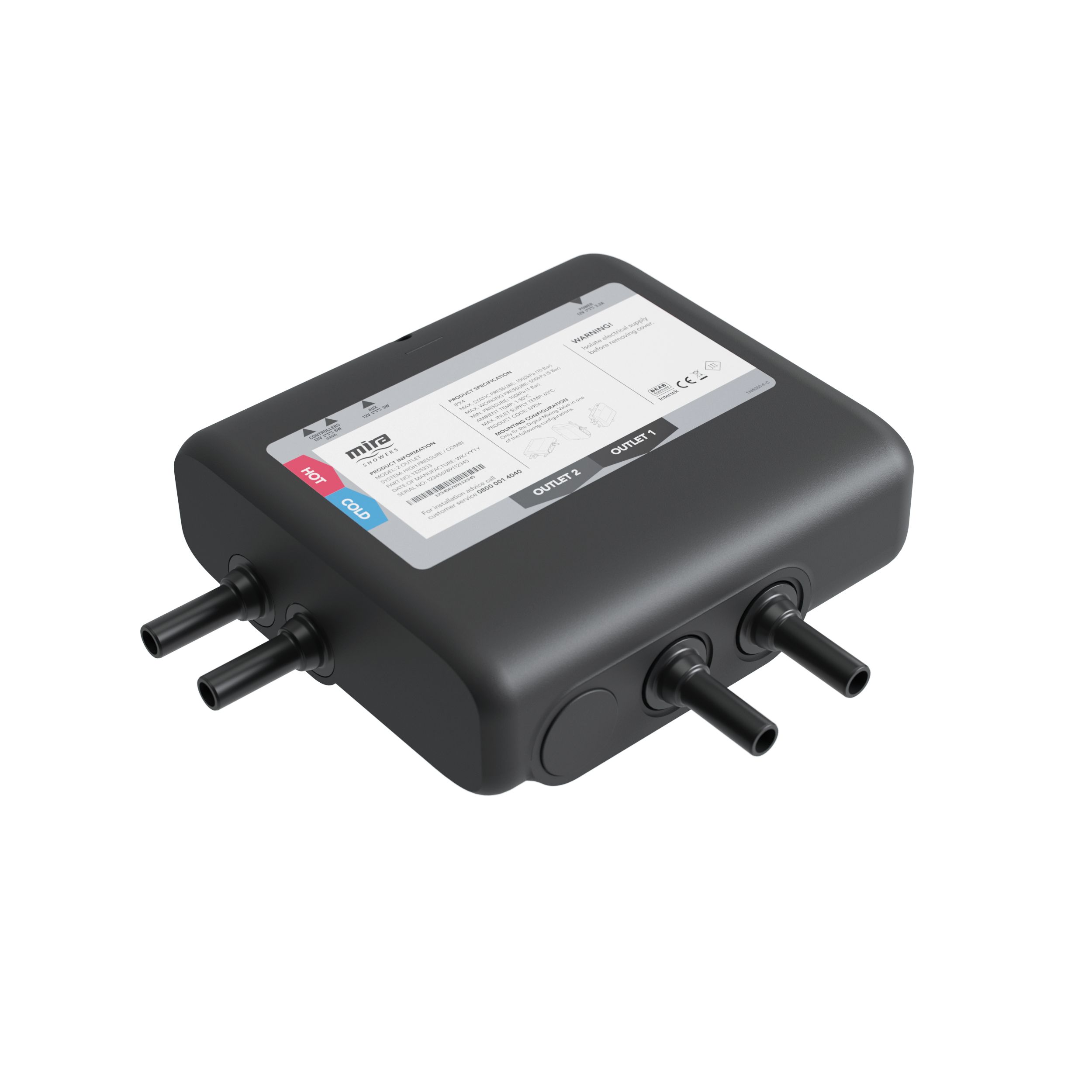 Mira Platinum dual Gravity-pumped Wireless Smart Valve & controller