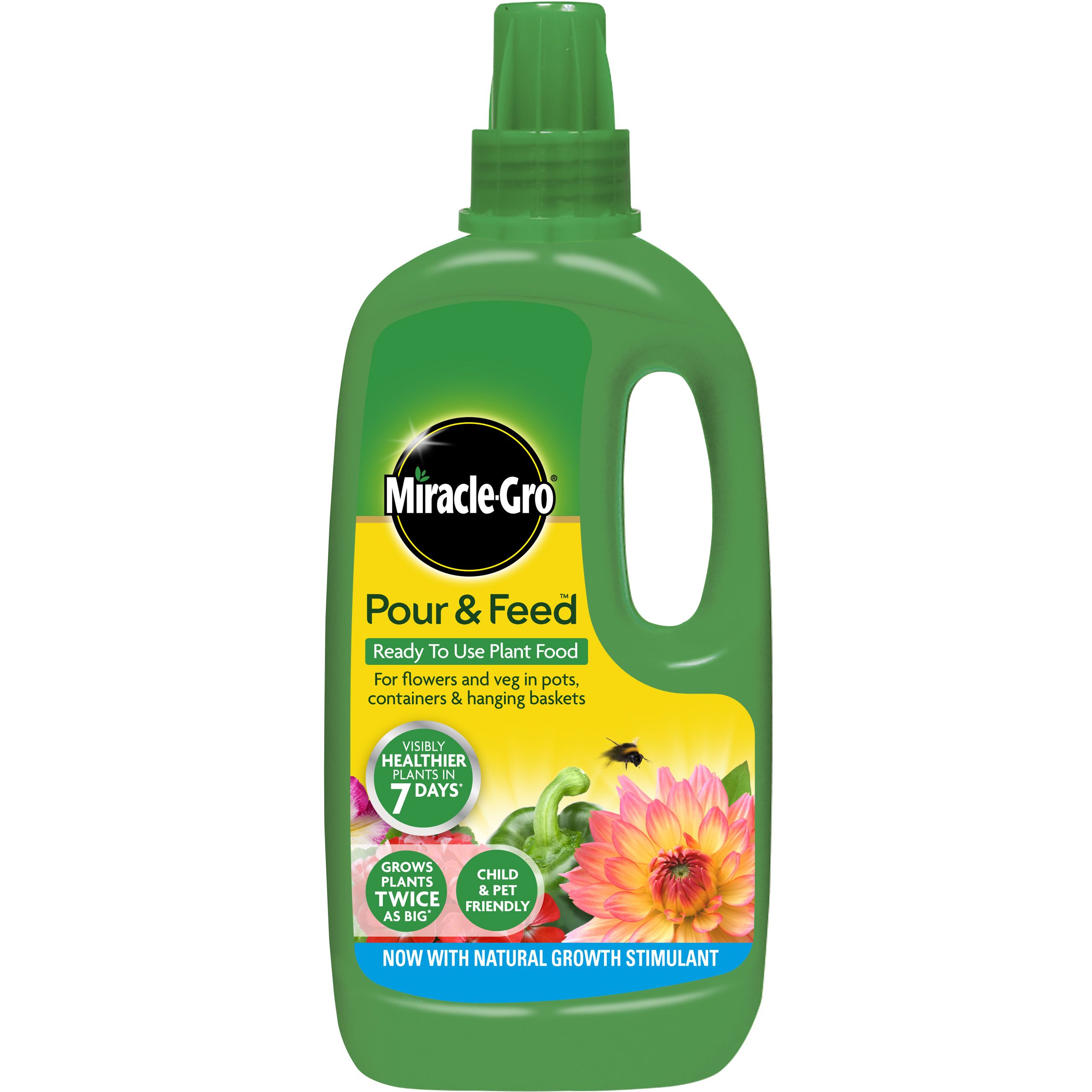 Miracle-Gro Pour & feed Liquid Plant feed, 1L