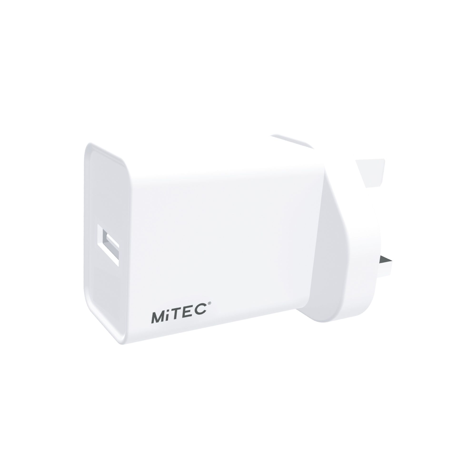 MiTEC 2A USB adaptor plug for iOS & Android | DIY at B&Q