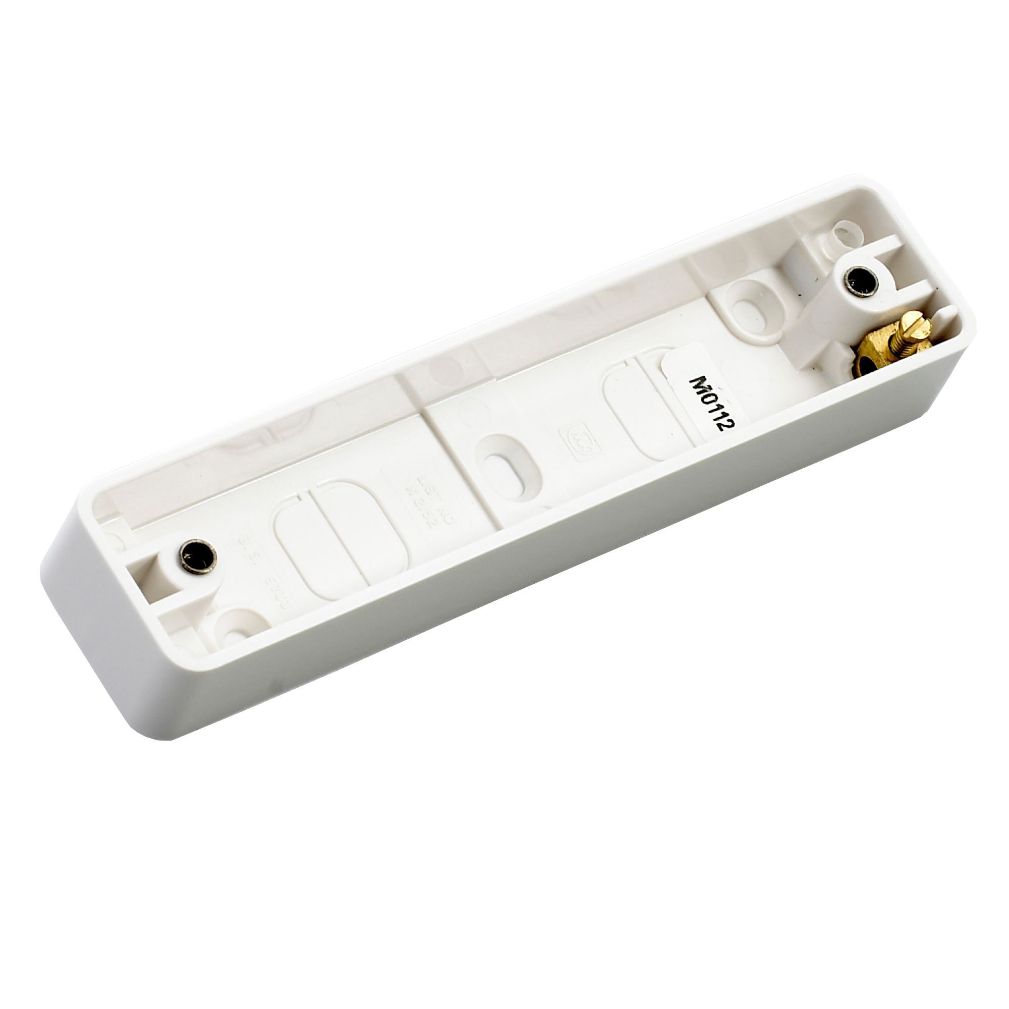 MK 16mm Double Pattress box | DIY at B&Q