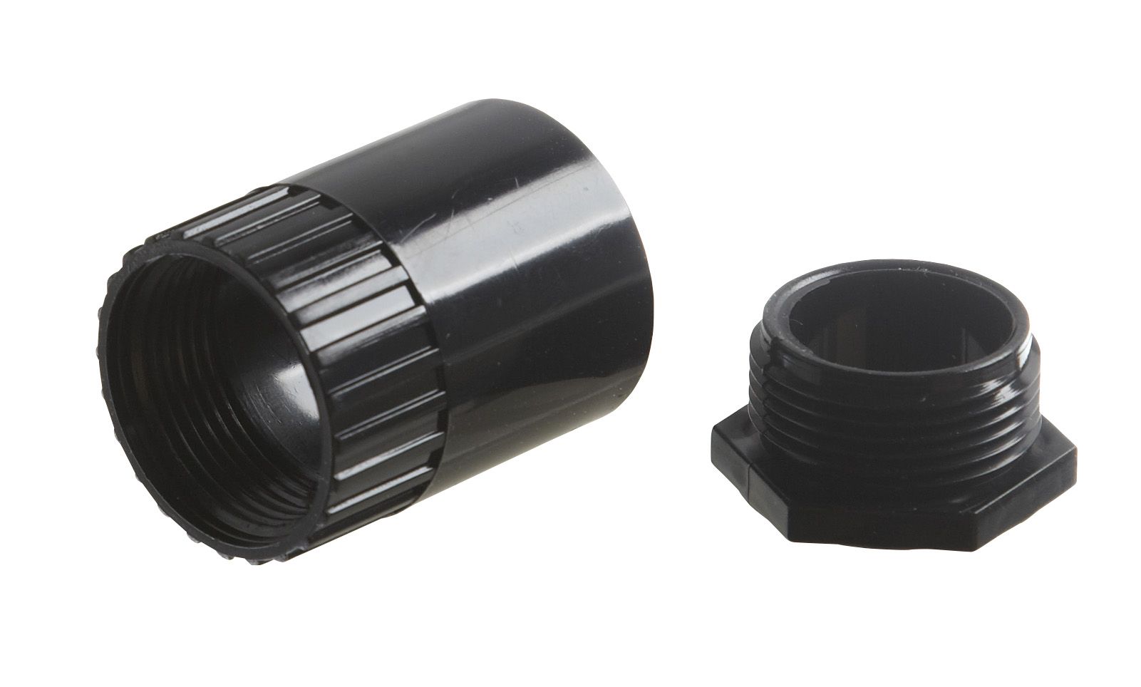 MK Black Female 25mm Adaptor (H)25mm