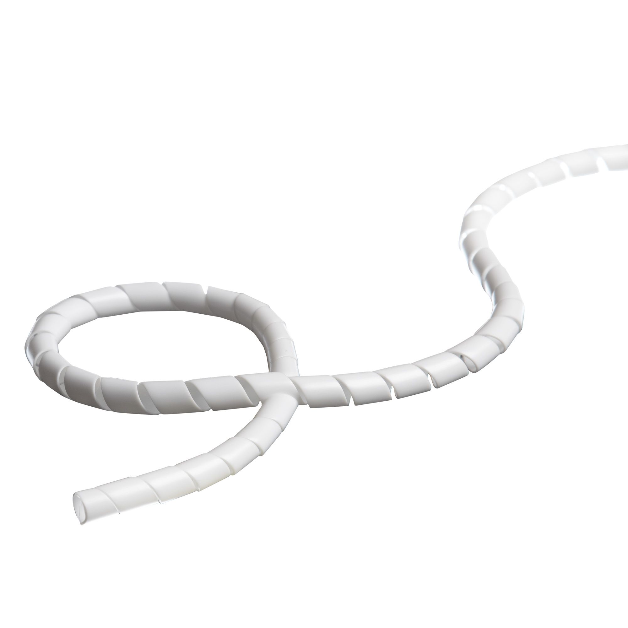 MK PVC 14mm White Flexible conduit length, (L)2.5m | DIY at B&Q