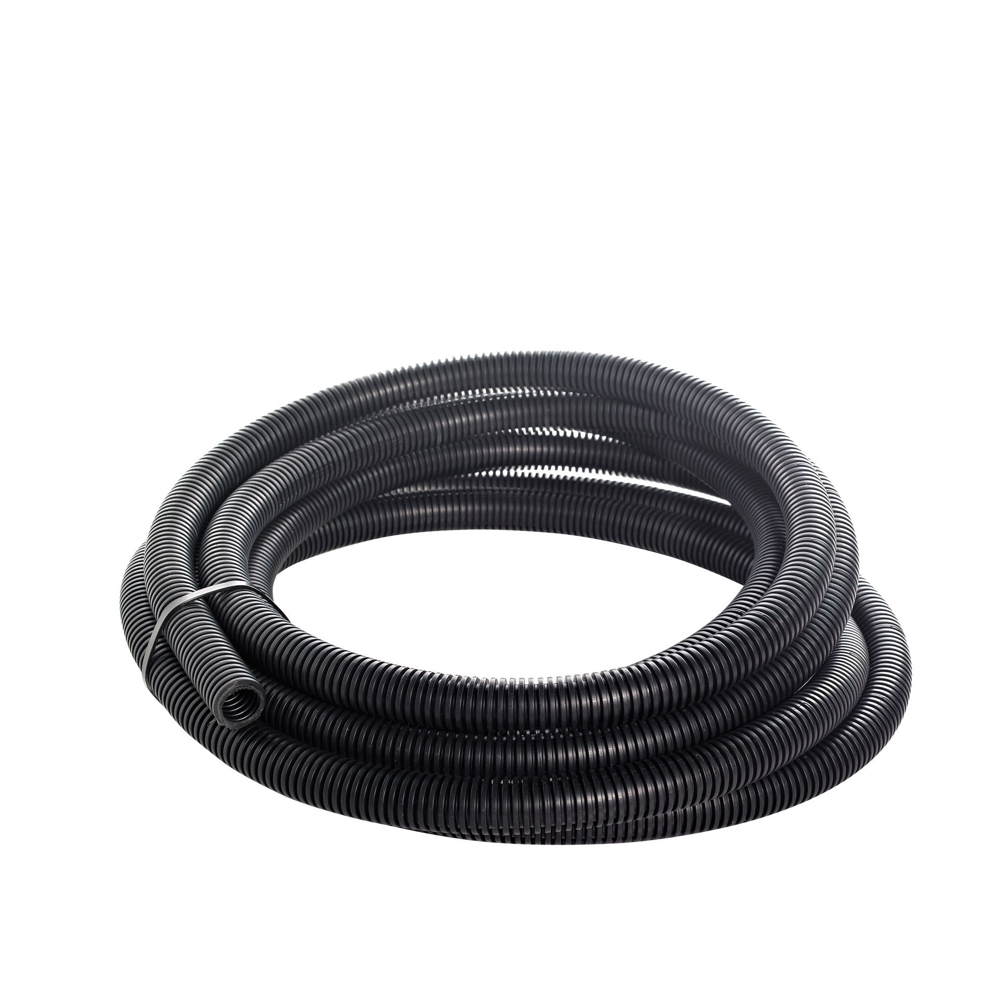MK PVC 20mm Black Flexible conduit length, (L)5m | DIY at B&Q