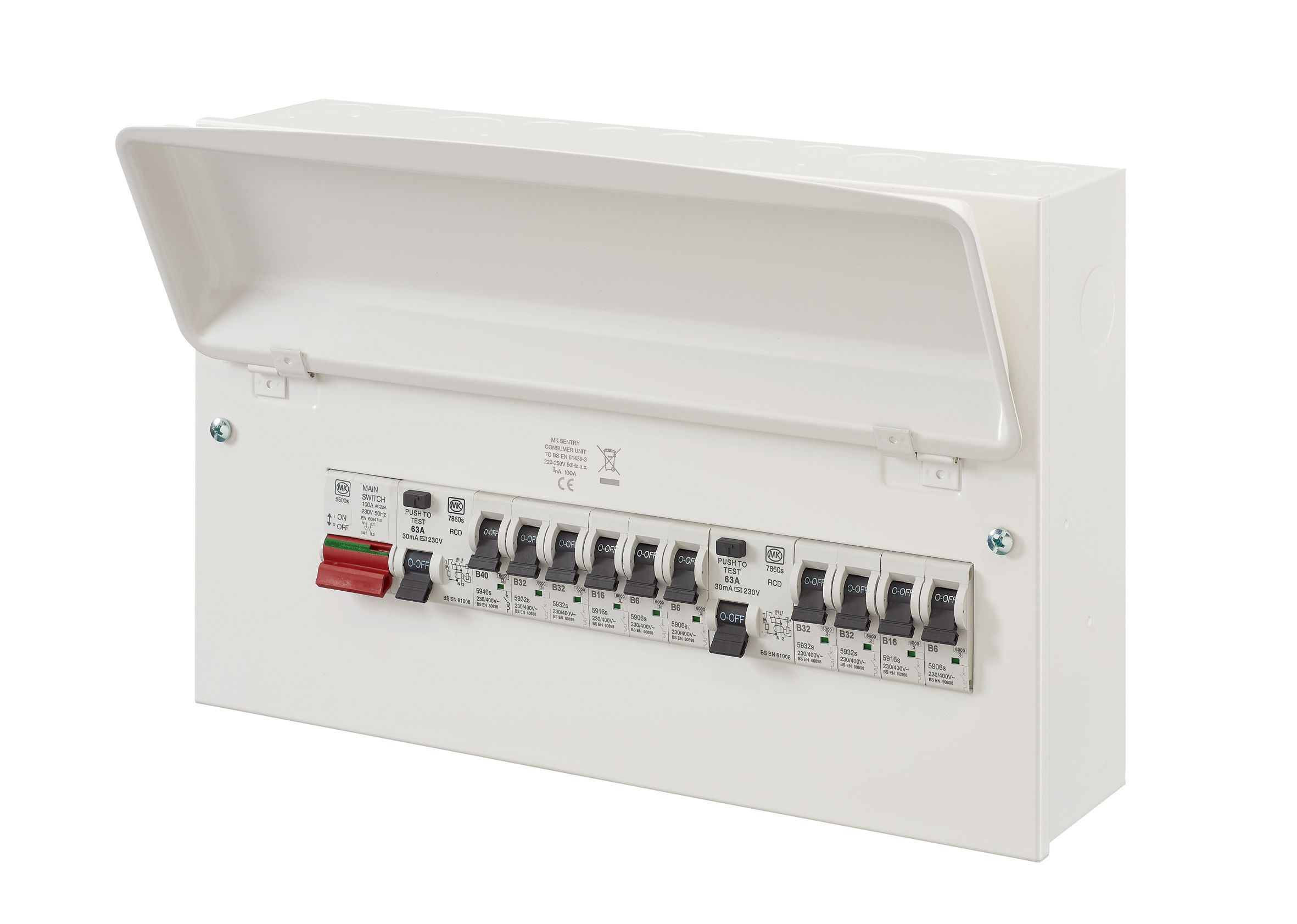 MK Sentry Distribution board