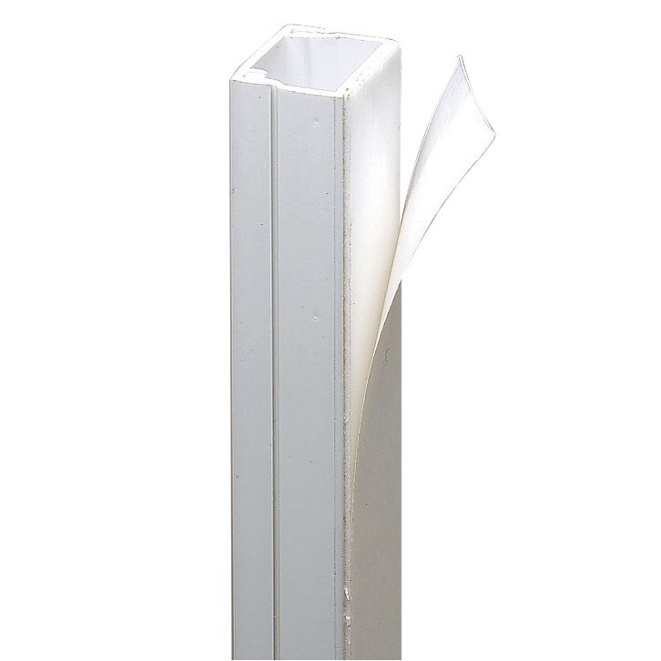 MK White Rectangular Mini trunking,(W)16mm (L)2m | DIY at B&Q