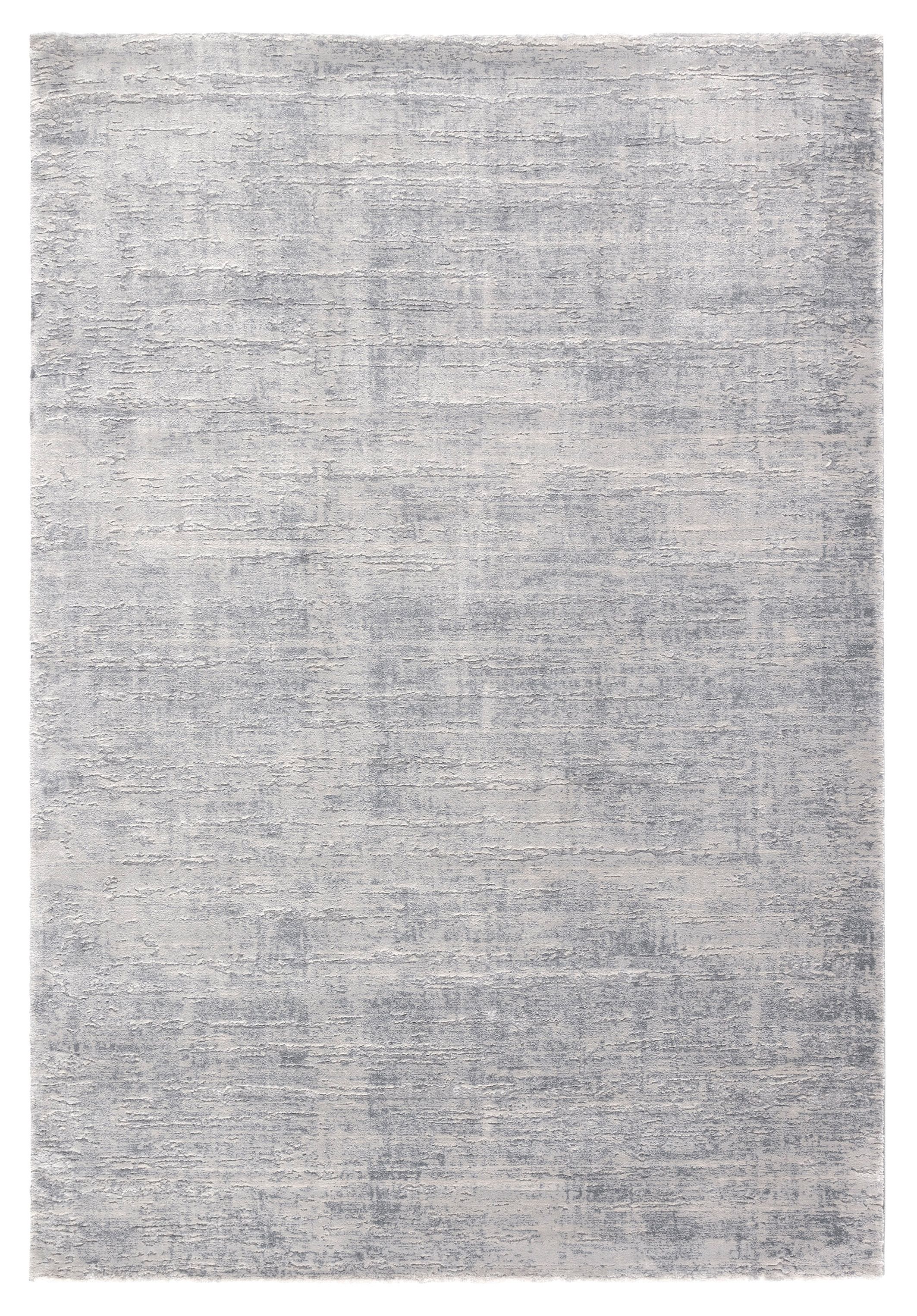 Modern Silver Rug 290cmx195cm | DIY at B&Q