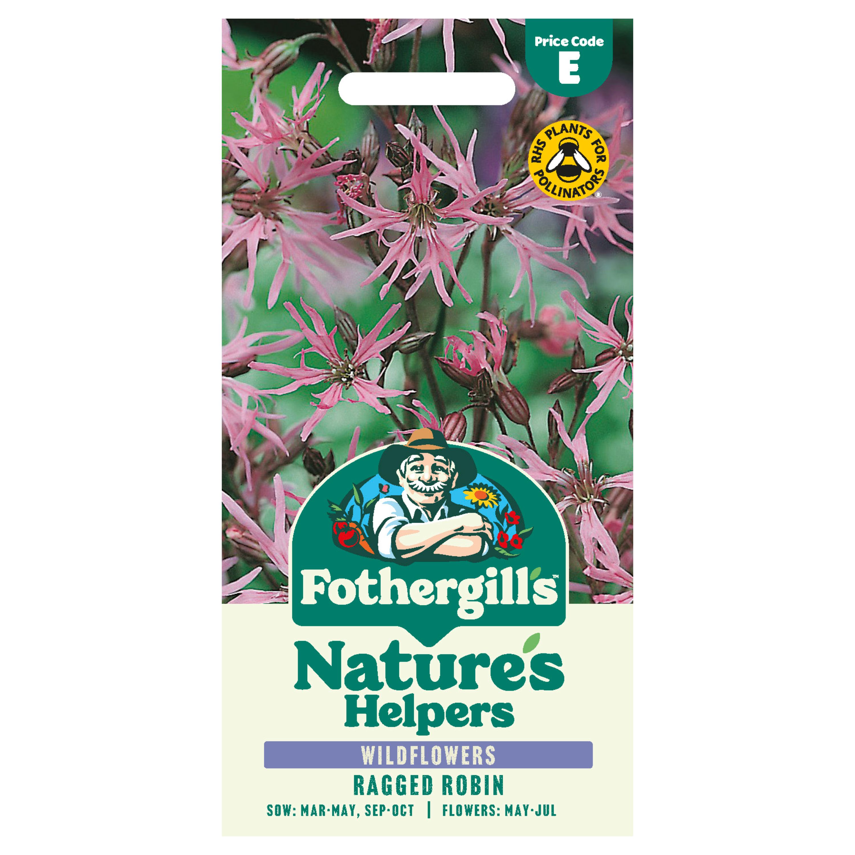 Mr Fothergills Ragged Robin Flower Seeds