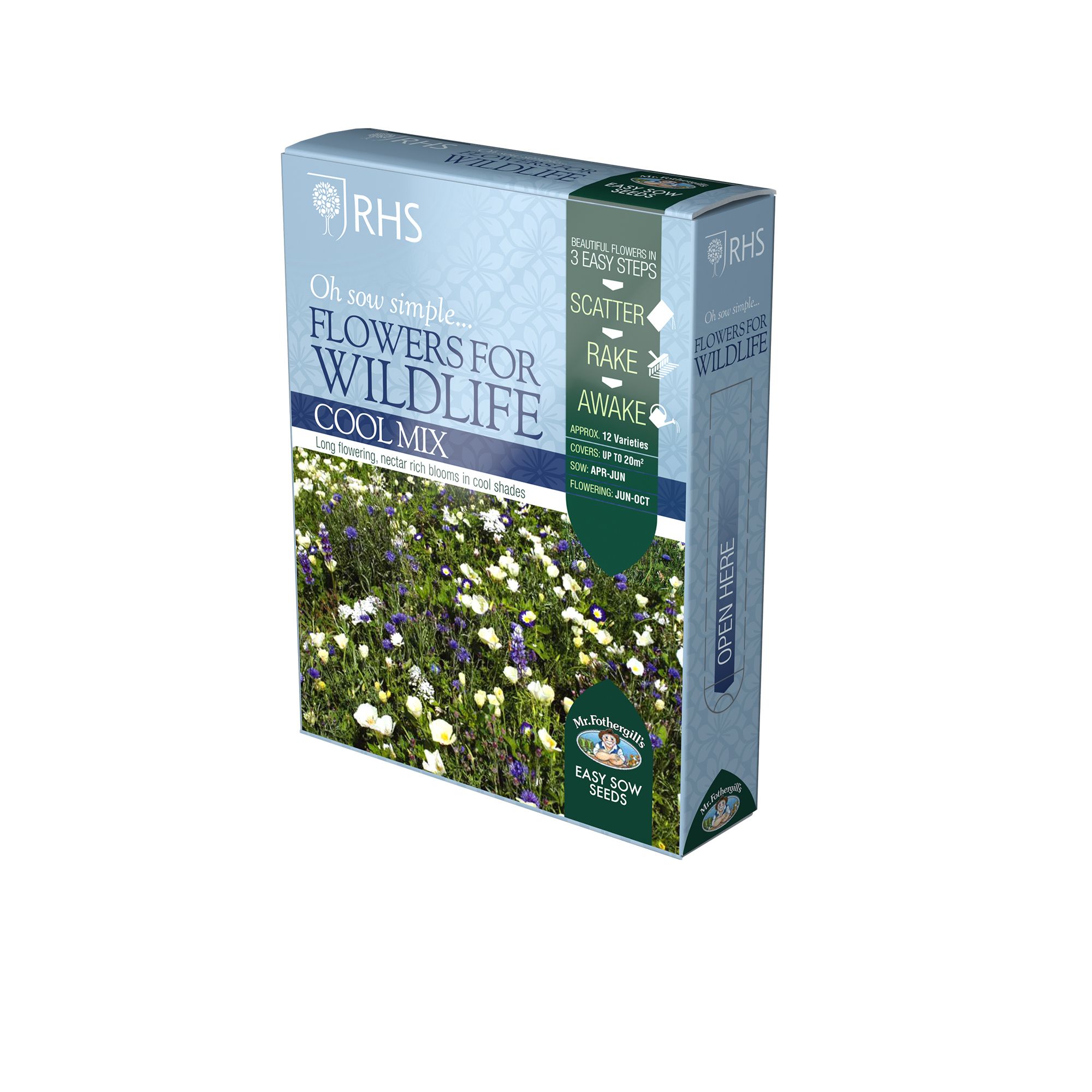 MR FOTHERGILLS RHS FOR WILDLIFE COOL MIX FLOWER SEEDS