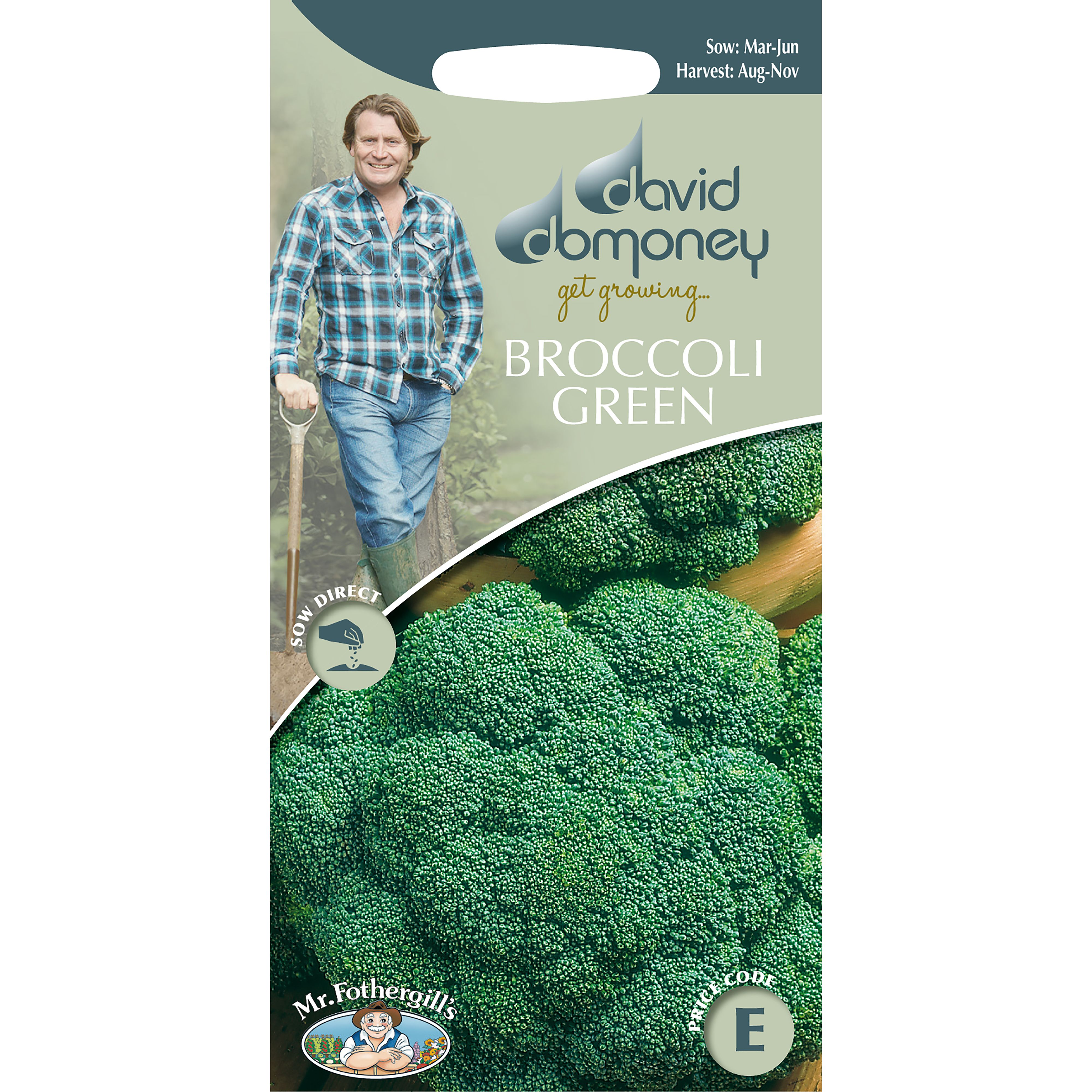 Mr FothergillsDavid Domoney (Calabrese) Marathon F1 Broccoli Seeds ...