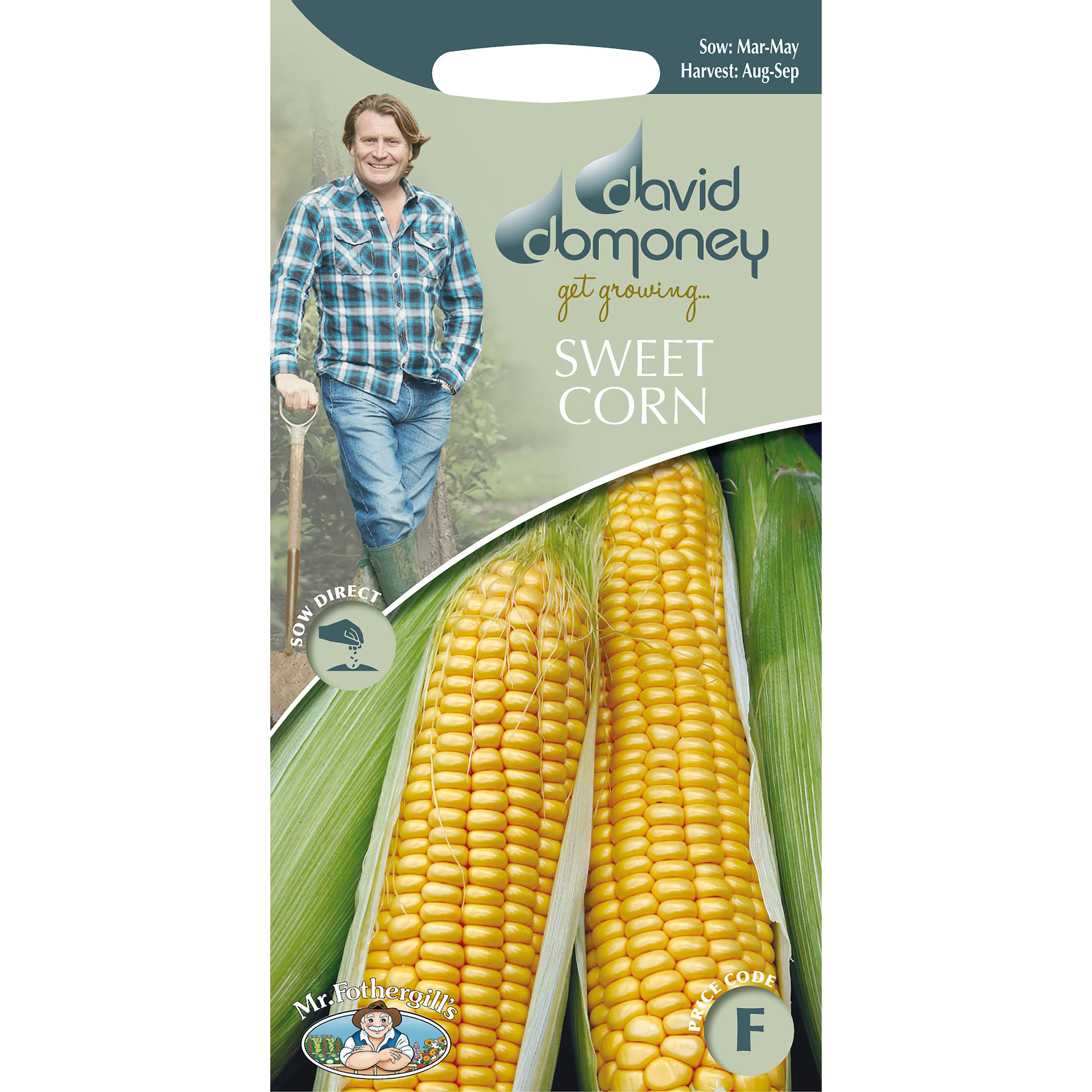 Mr FothergillsDavid Domoney Swift F1 Sweetcorn Seeds