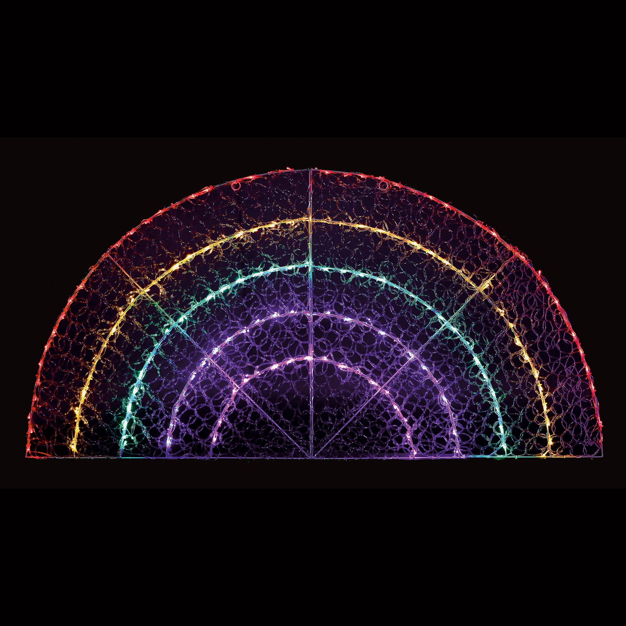 Multicolour LED Rainbow Silhouette (H) 750mm | DIY at B&Q